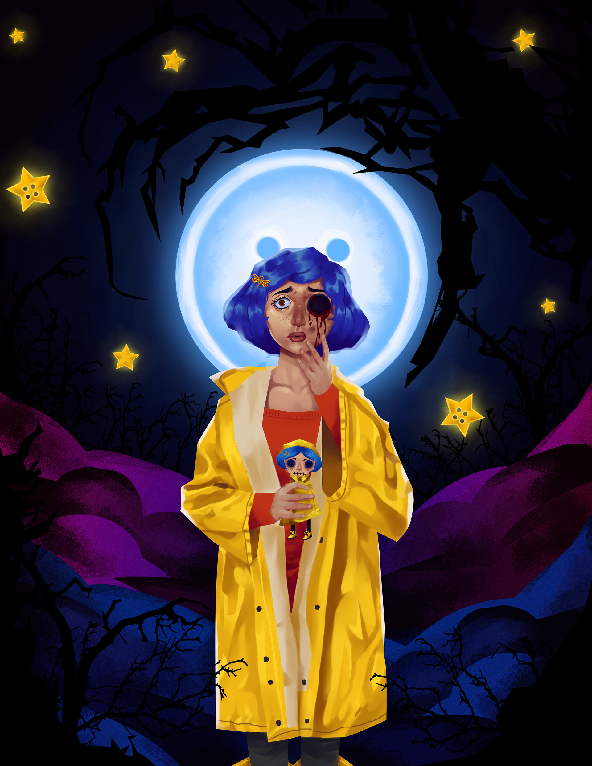 Coraline Fan Art by Ashlyn Stewart — ProUser.Me