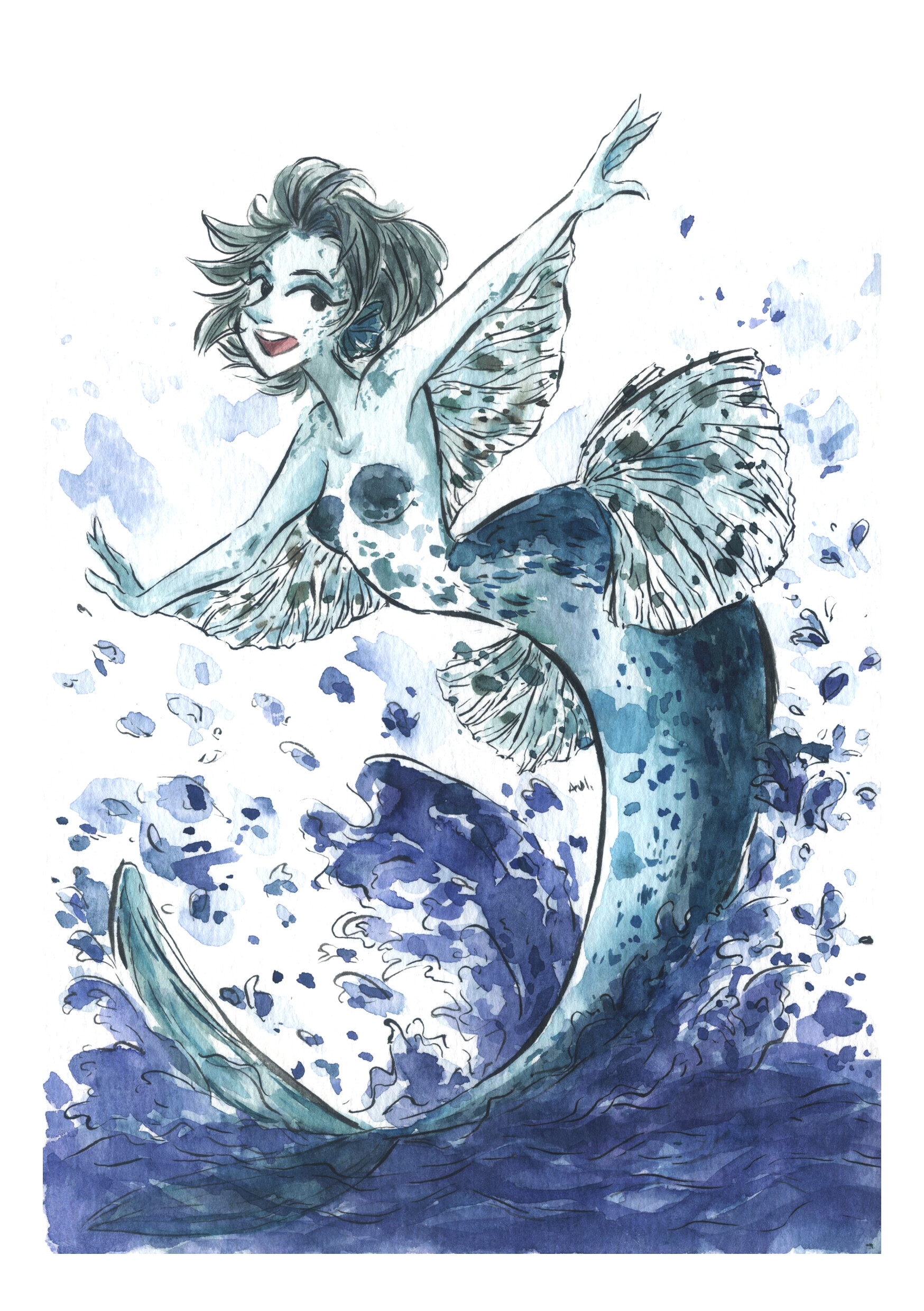 ArtStation - Flying Fish