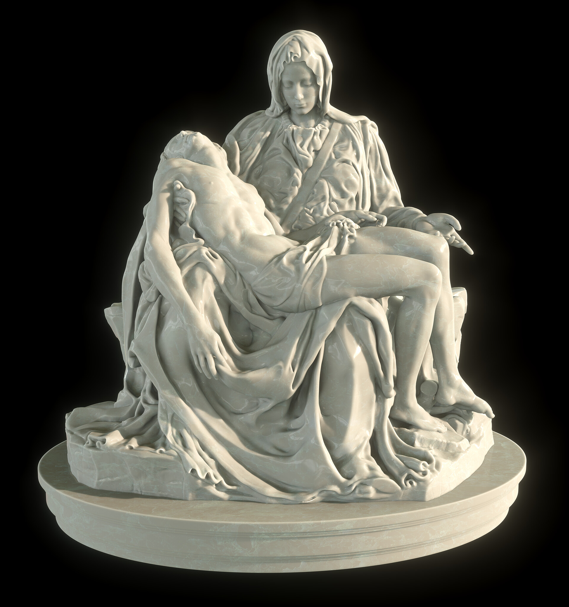 ShutUpAndRender! - Pieta - In Wood And Stone