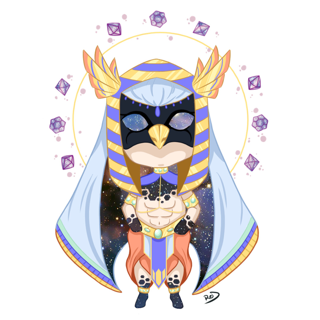 ArtStation - Chibi Dungeon Master - Commission