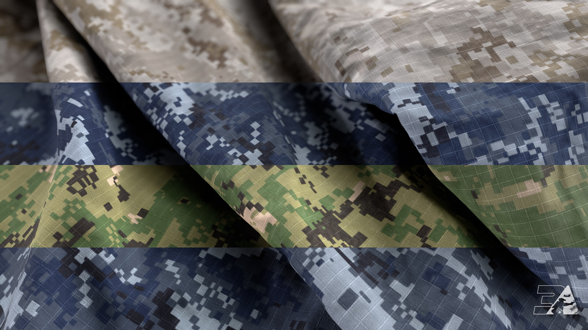 Navy Digital Camo Hd