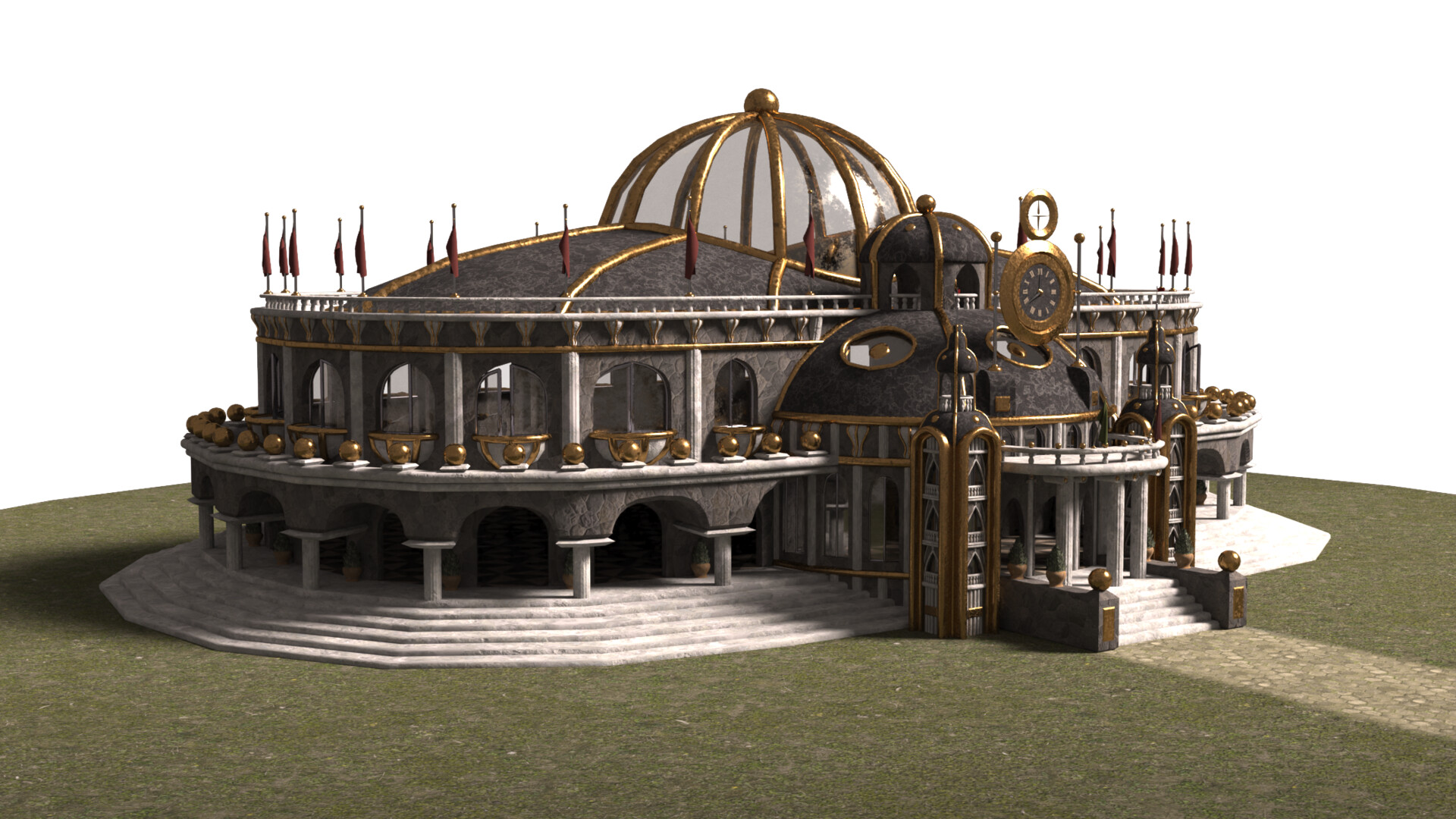 ArtStation - Epic Town Hall