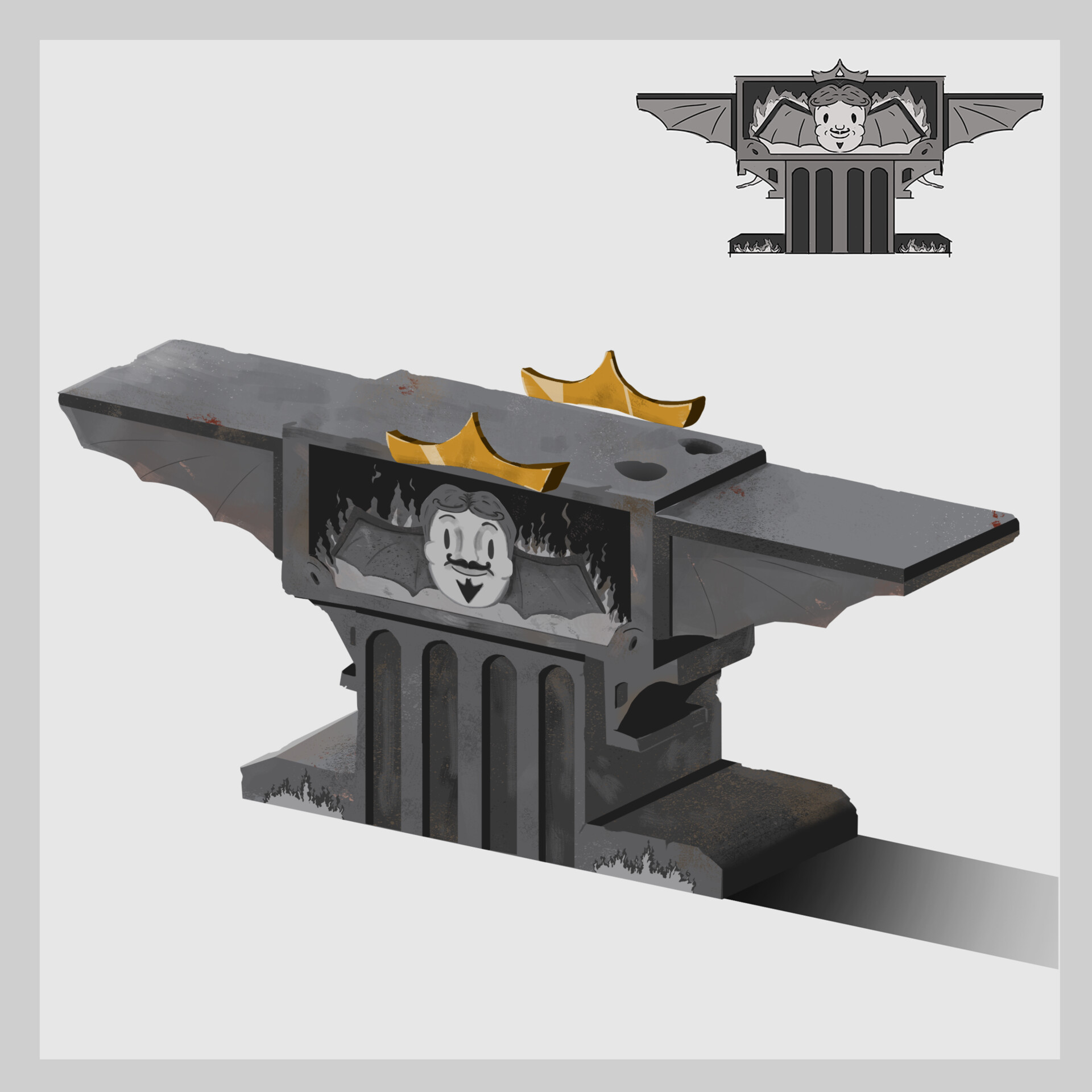 ArtStation - Demonic Anvil