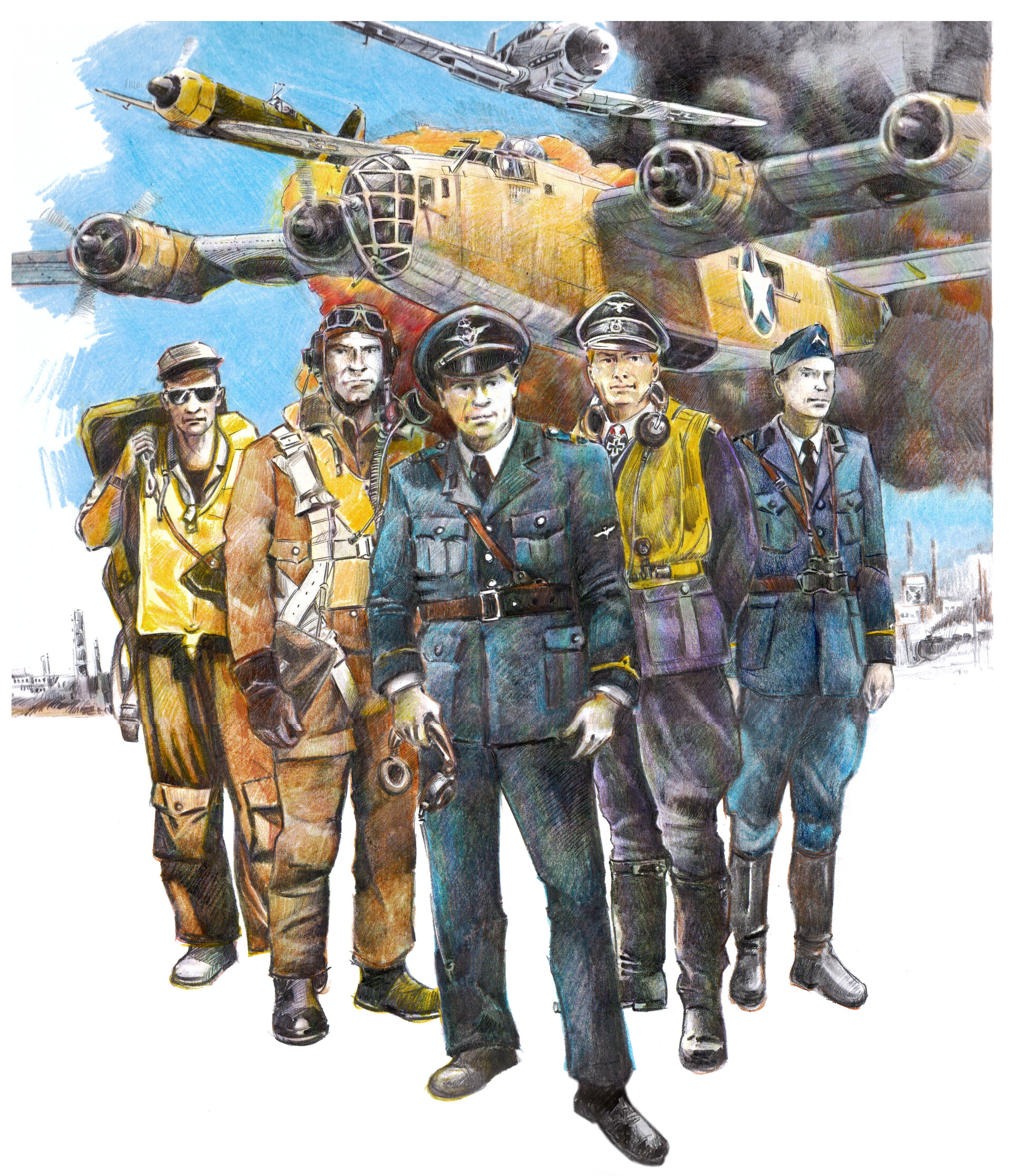 ArtStation - TIDAL WAVE 1-st of august 1943.