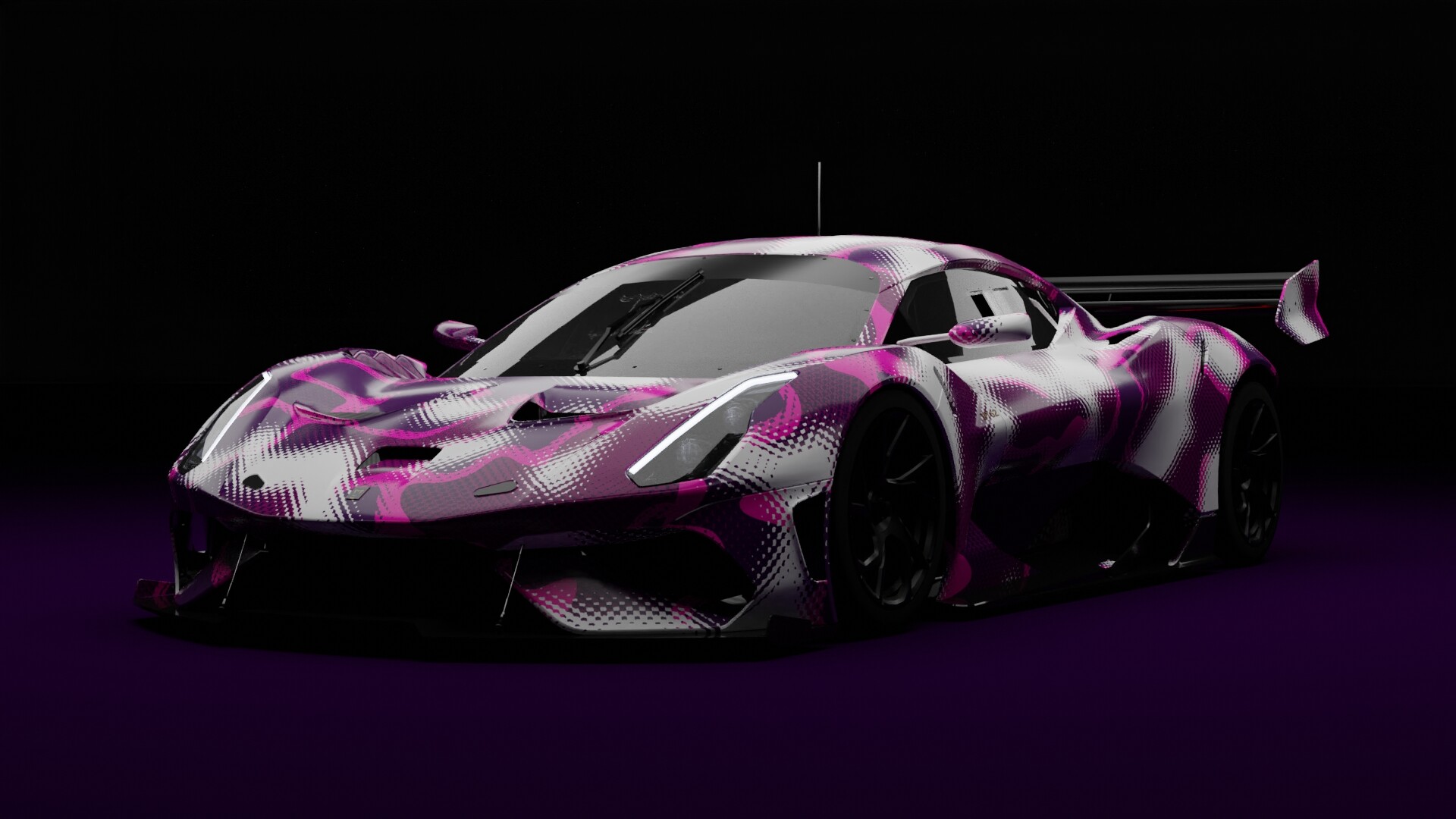 ArtStation - Brabham BT62 HONGWORKS concept livery