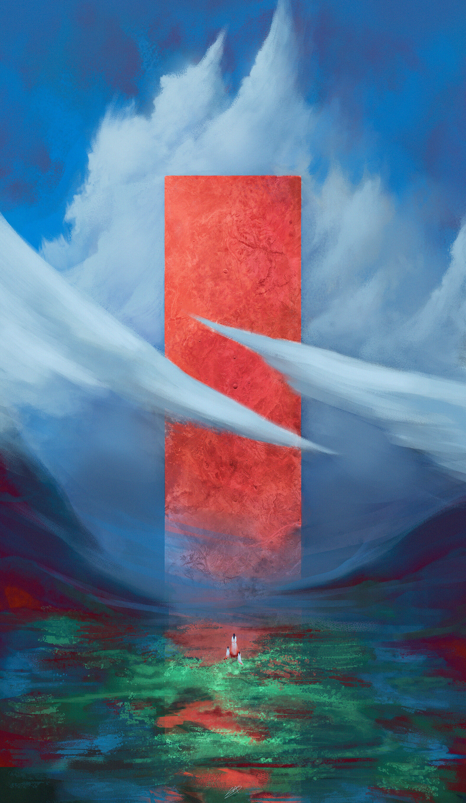 ArtStation - Red monument