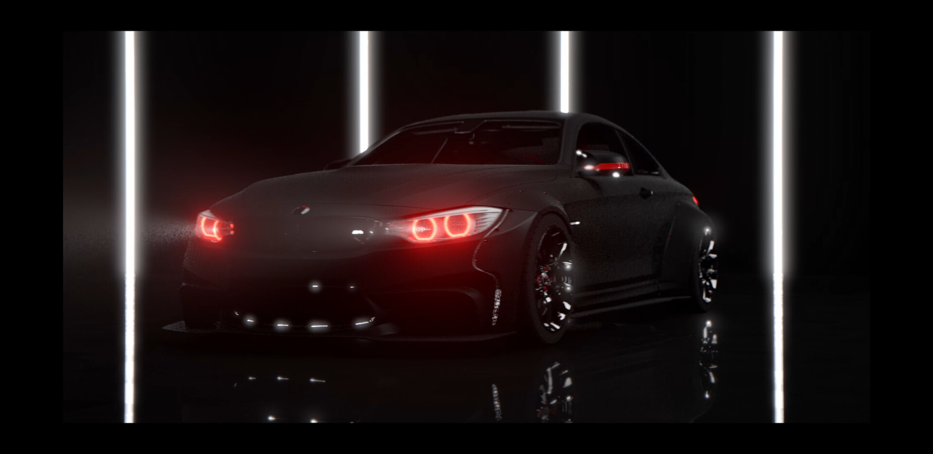 ArtStation - Red Devil BMW M4 CG
