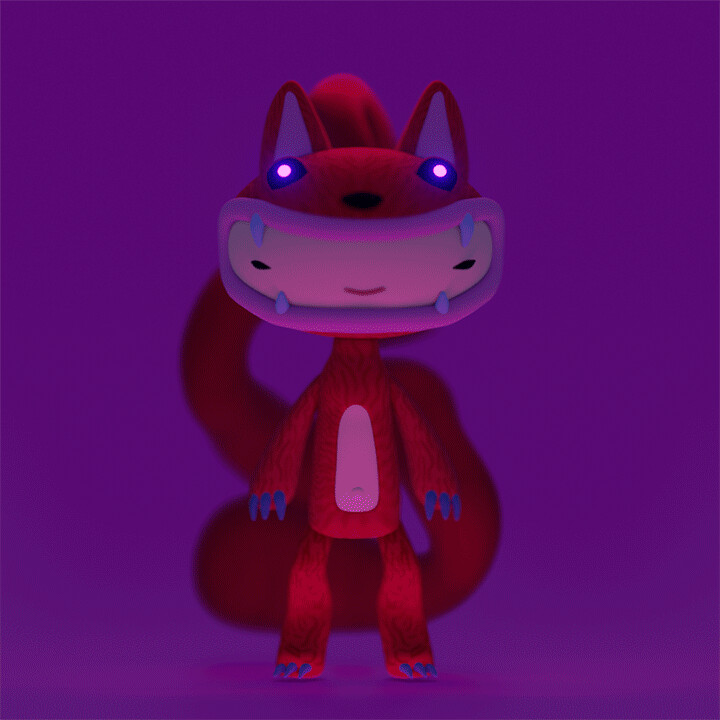 ArtStation - Red Wolf