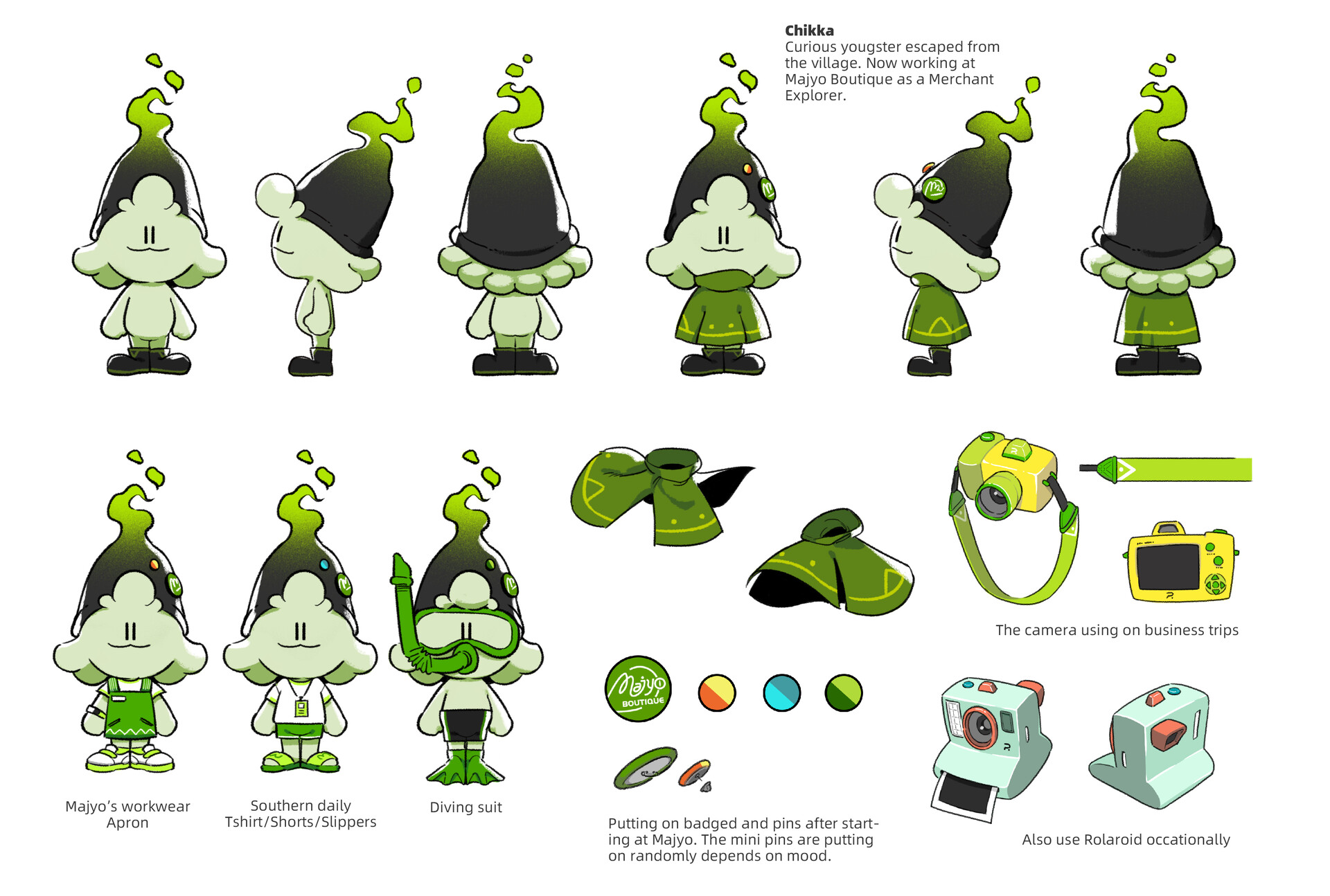 ArtStation - Chikka's Global Adventure - Characters