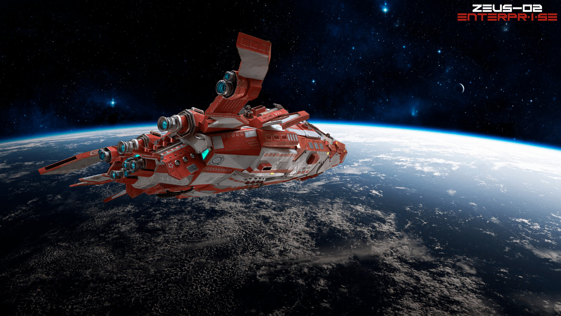 ArtStation - Zeus in space