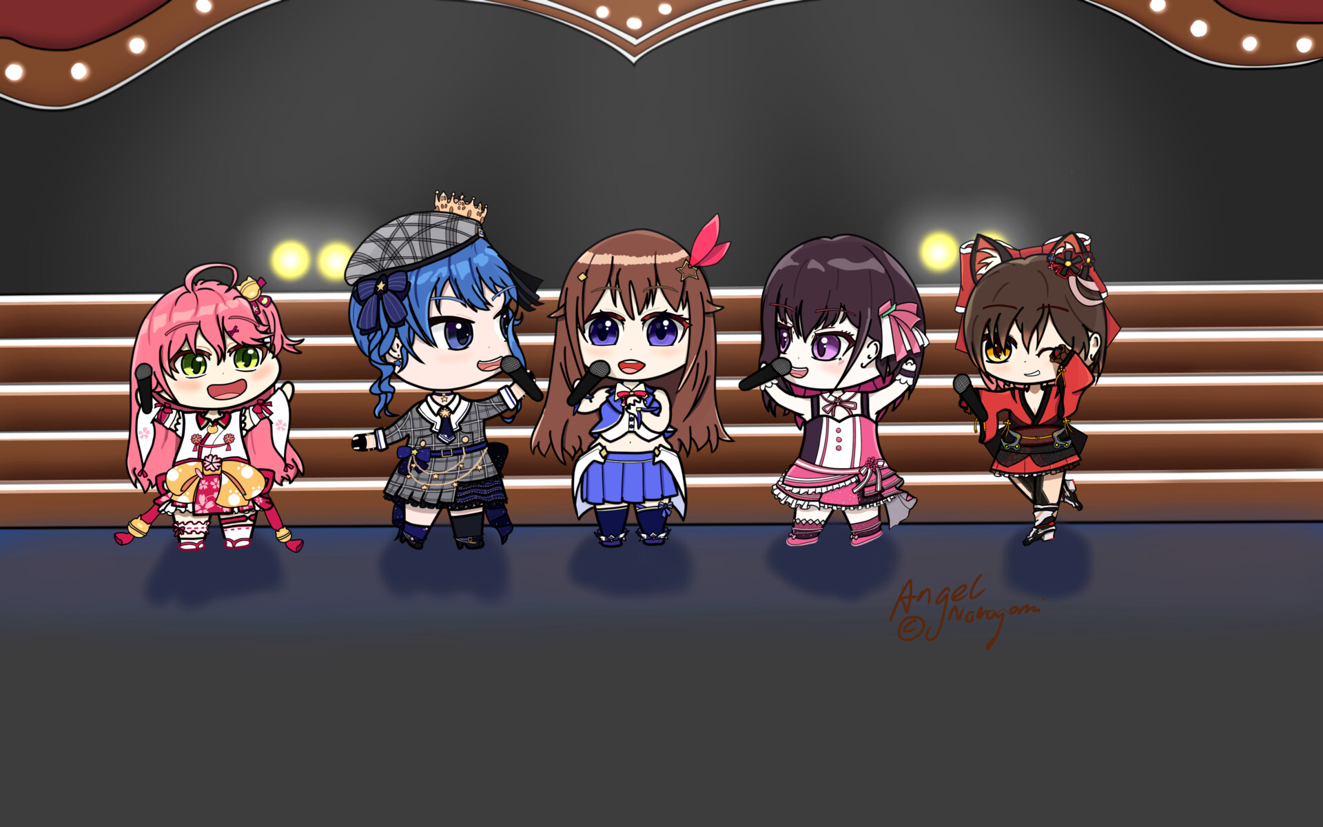 ArtStation - Hololive Generation 0