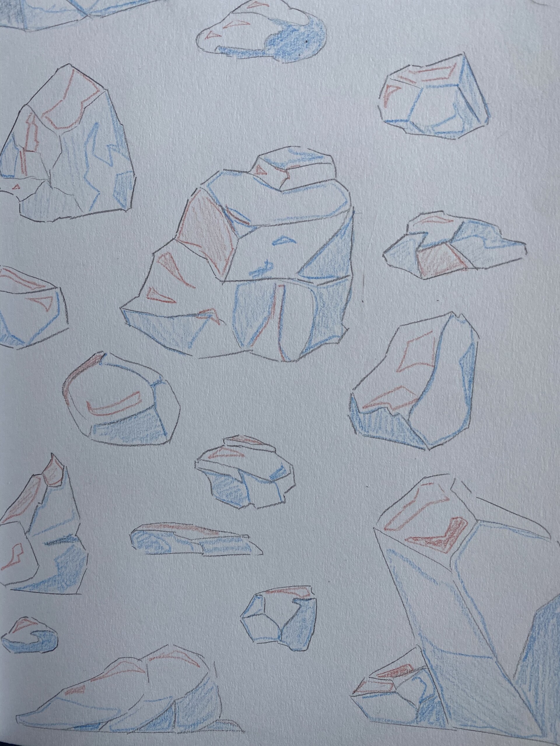 ArtStation - Rock study