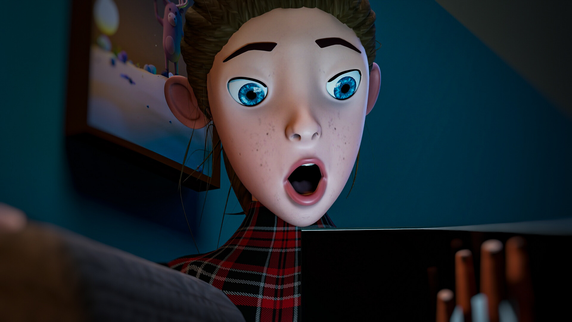 ArtStation - female character 3d expression pose