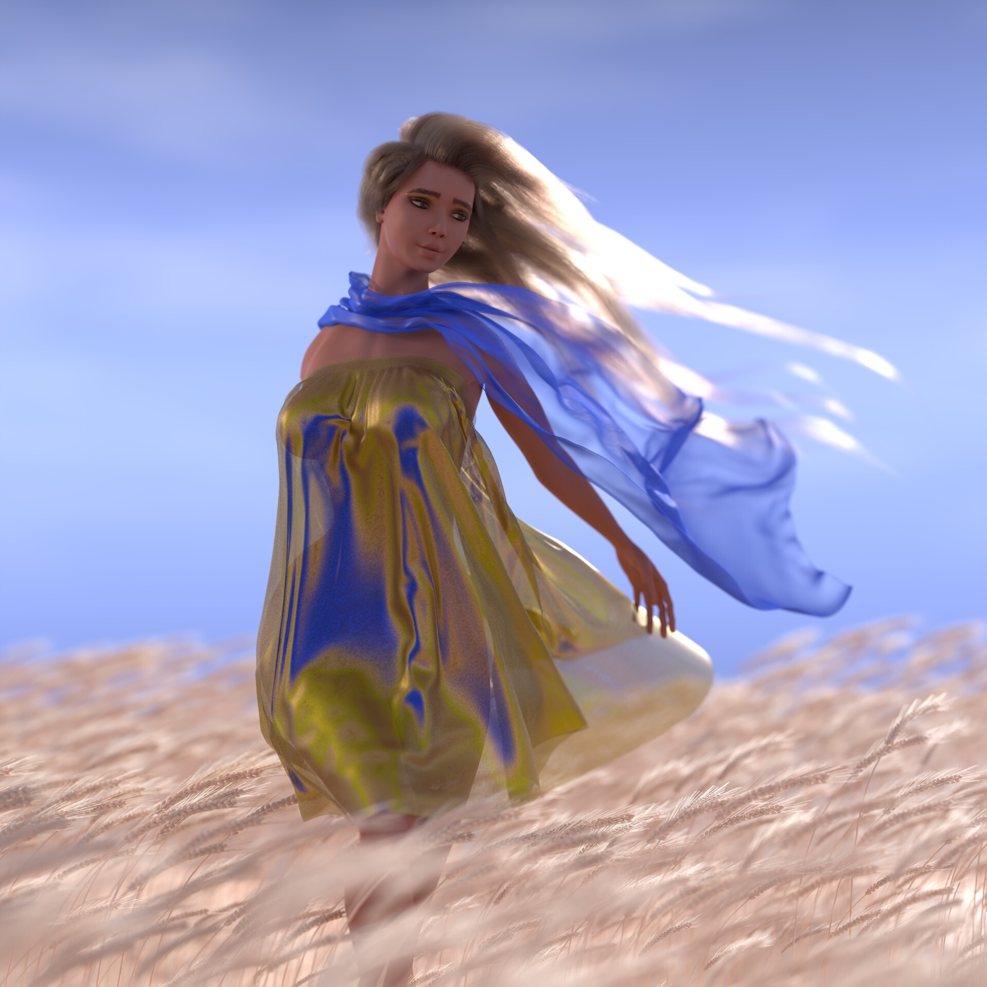 ArtStation - Wind of change...