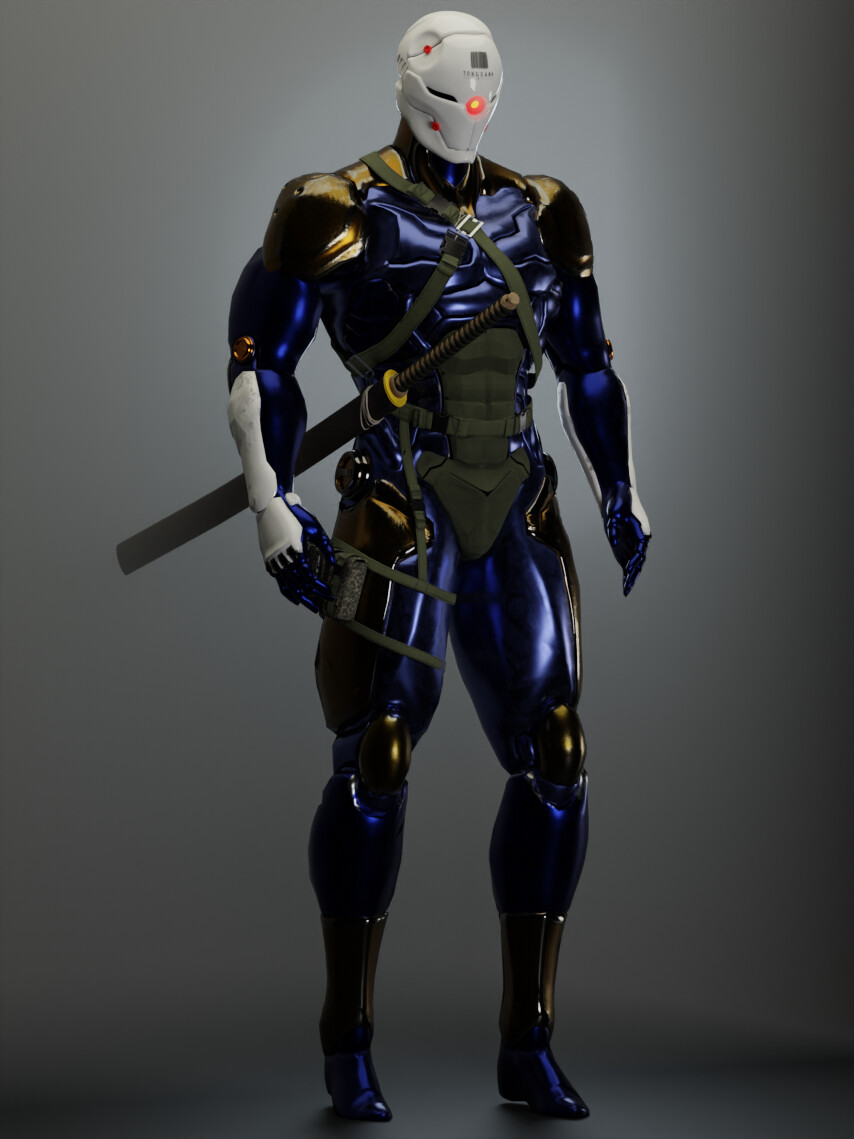 ArtStation - Gray Fox (Metal Gear Solid - Fan Art)