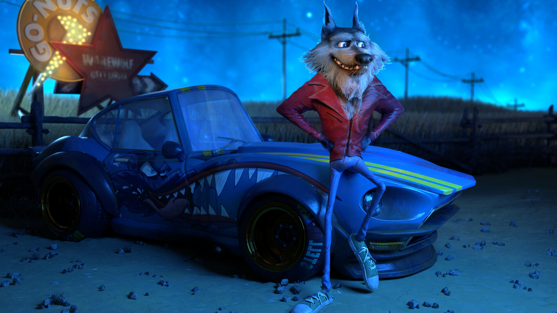 ArtStation - Wolf Dude