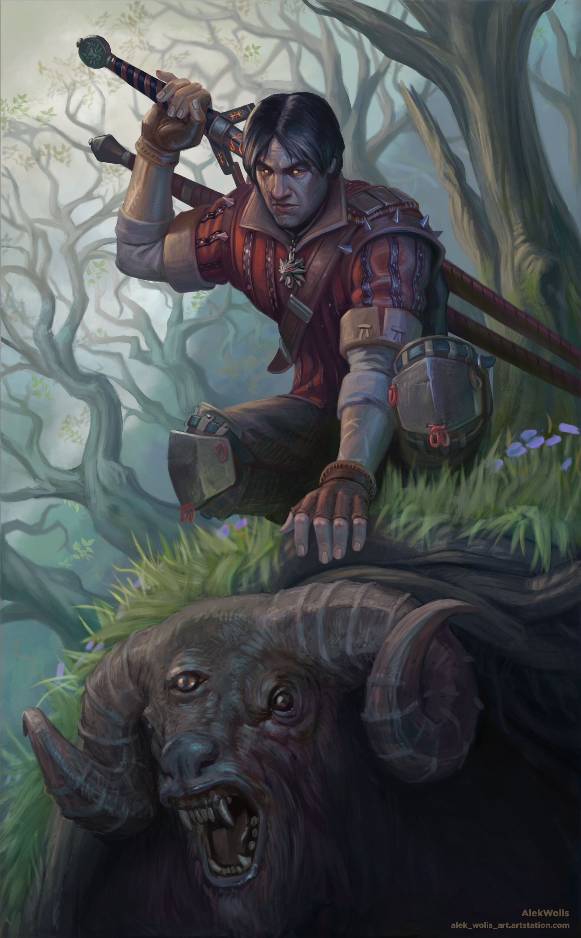 Eskel by Alek Wolis : r/ImaginaryWitcher