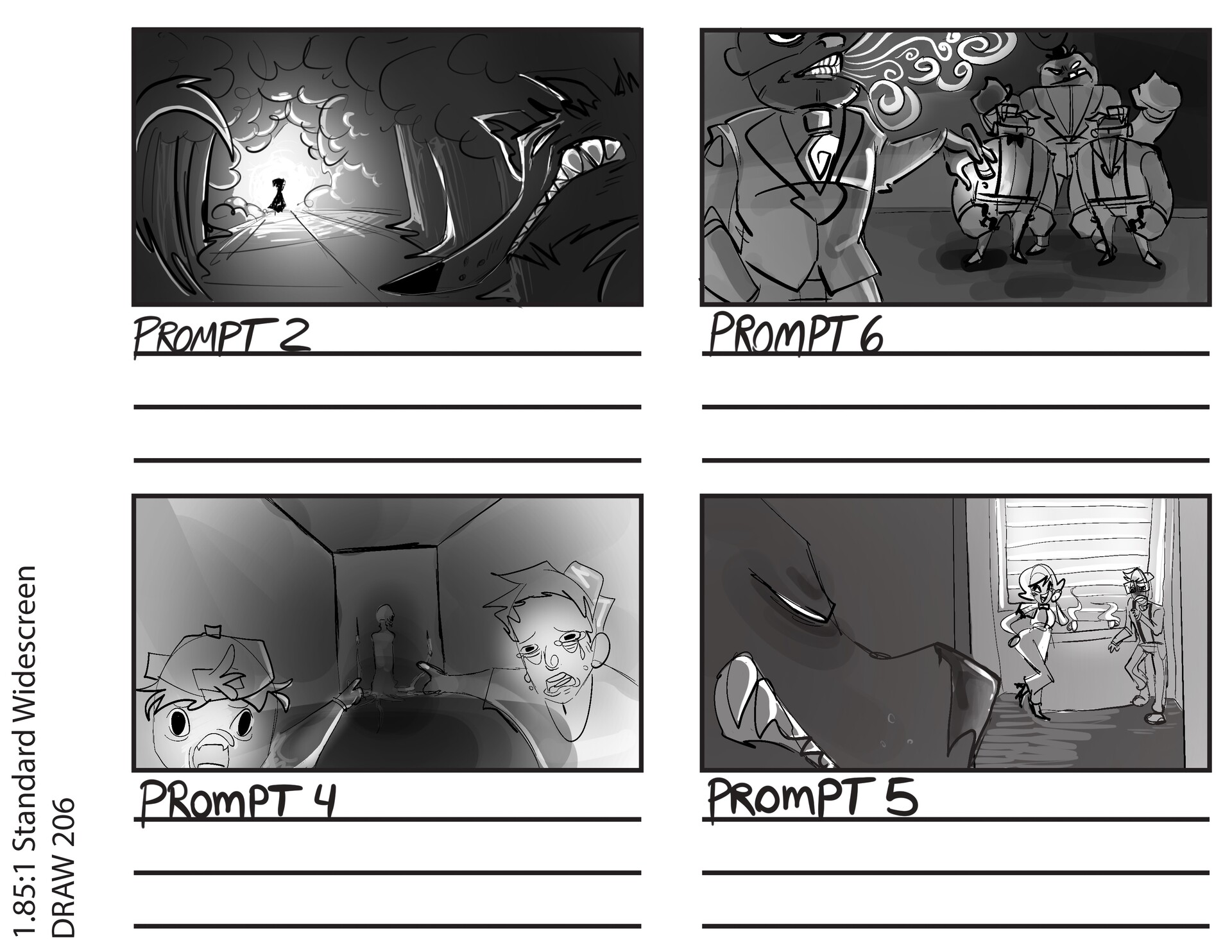 ArtStation - Storyboard Prompts