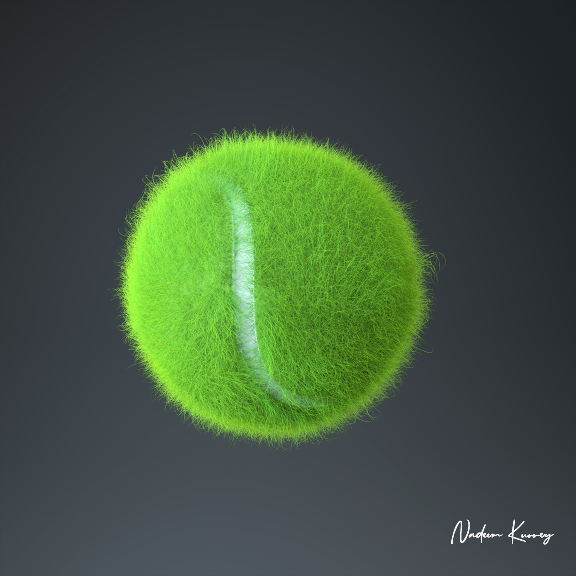 ArtStation - Tennis Ball XGen