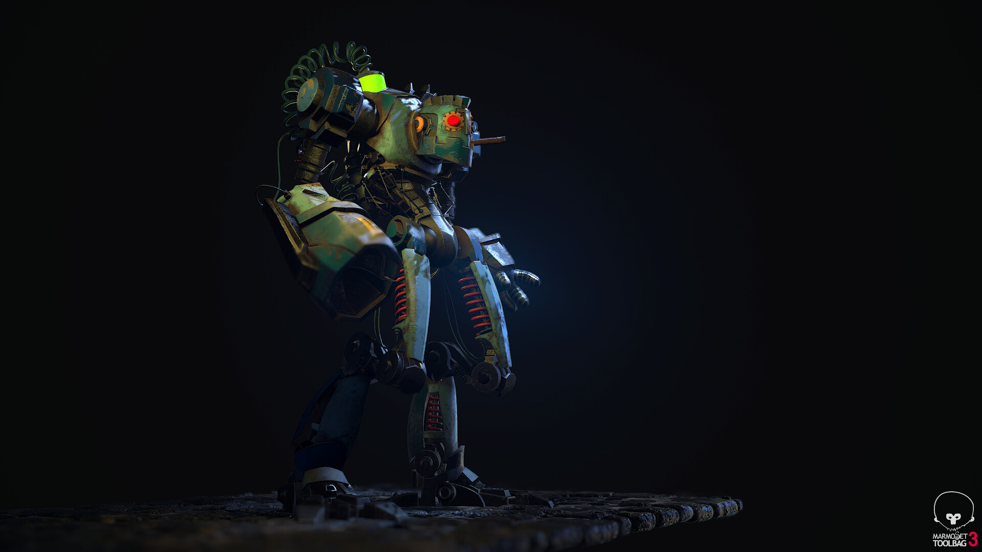 ArtStation - junkyard Bot Wars