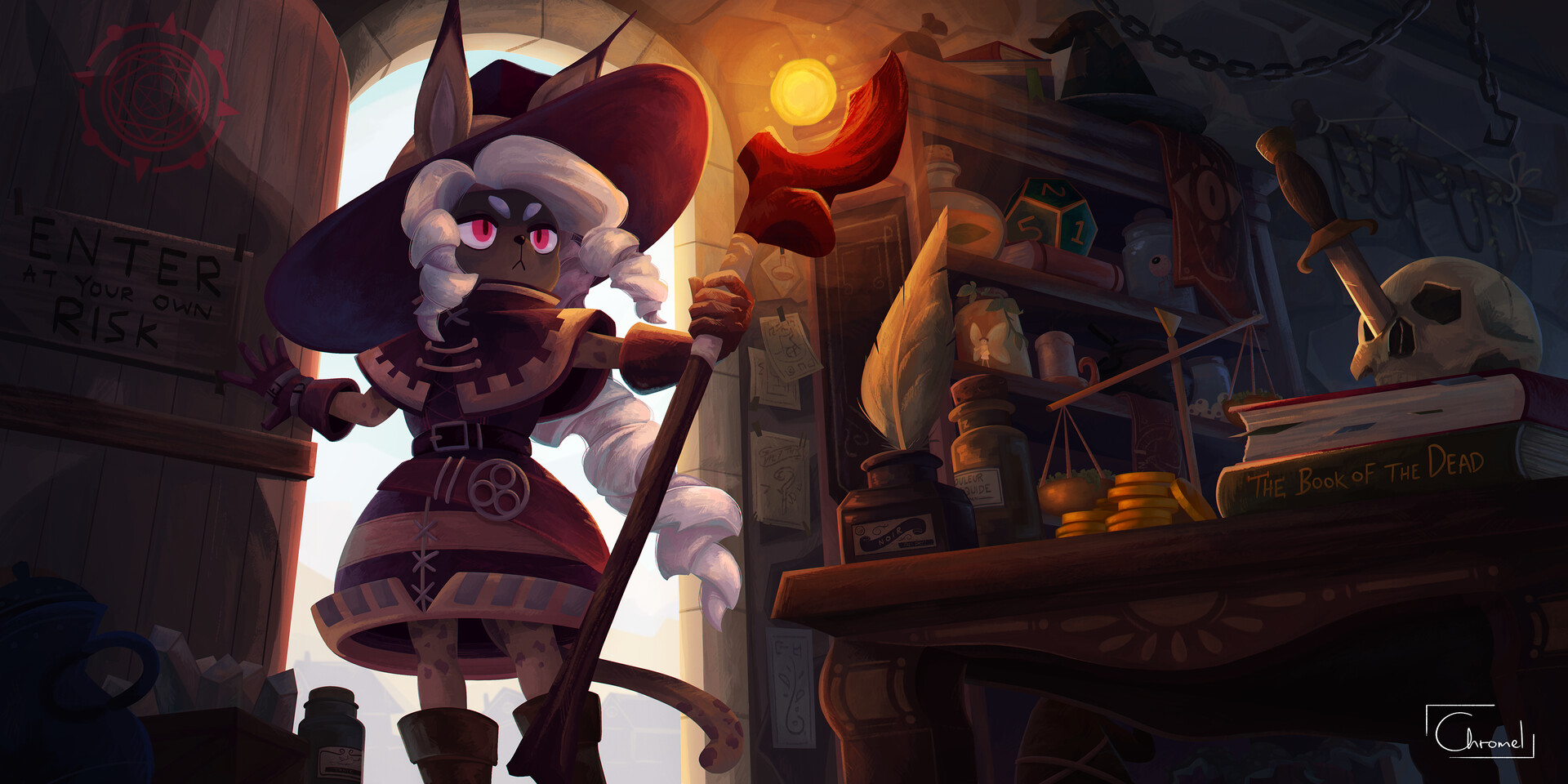 ArtStation - The Black Mage, Sphinx