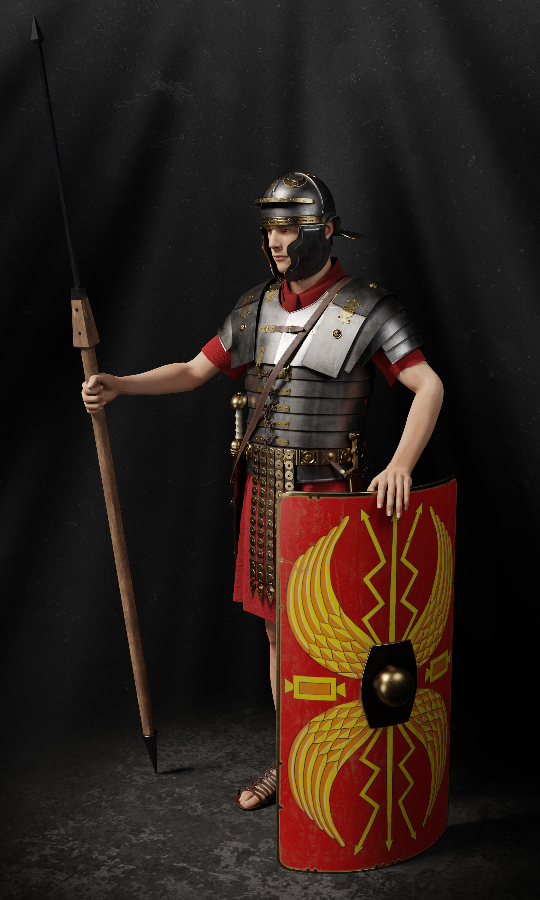 ArtStation - Roman Imperial Legionary