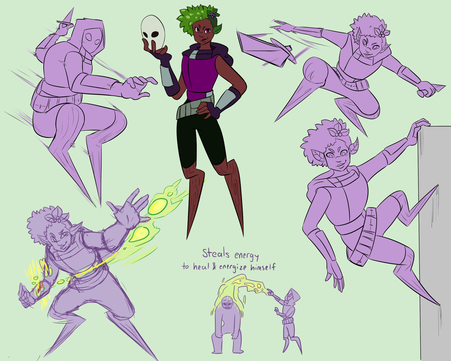 ArtStation - Julz Character Design Exploration