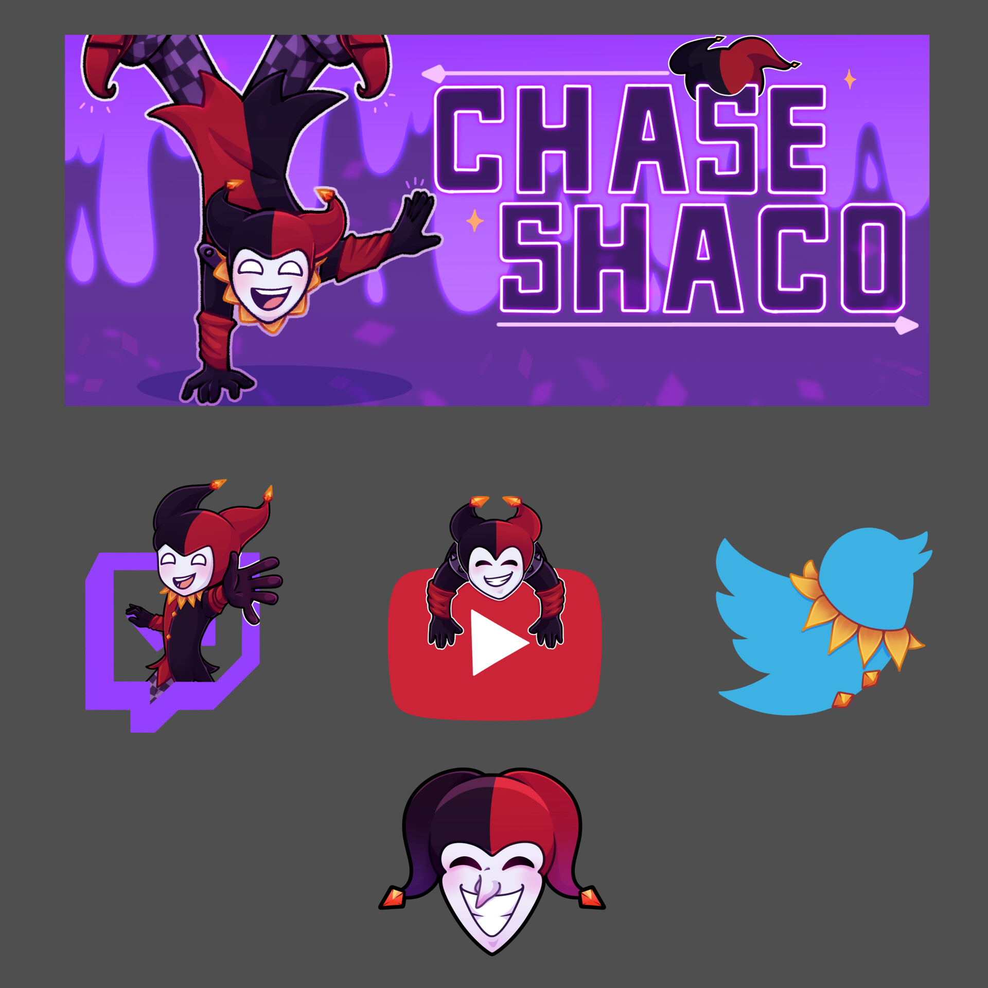 ArtStation - ChaseShaco Website Designs