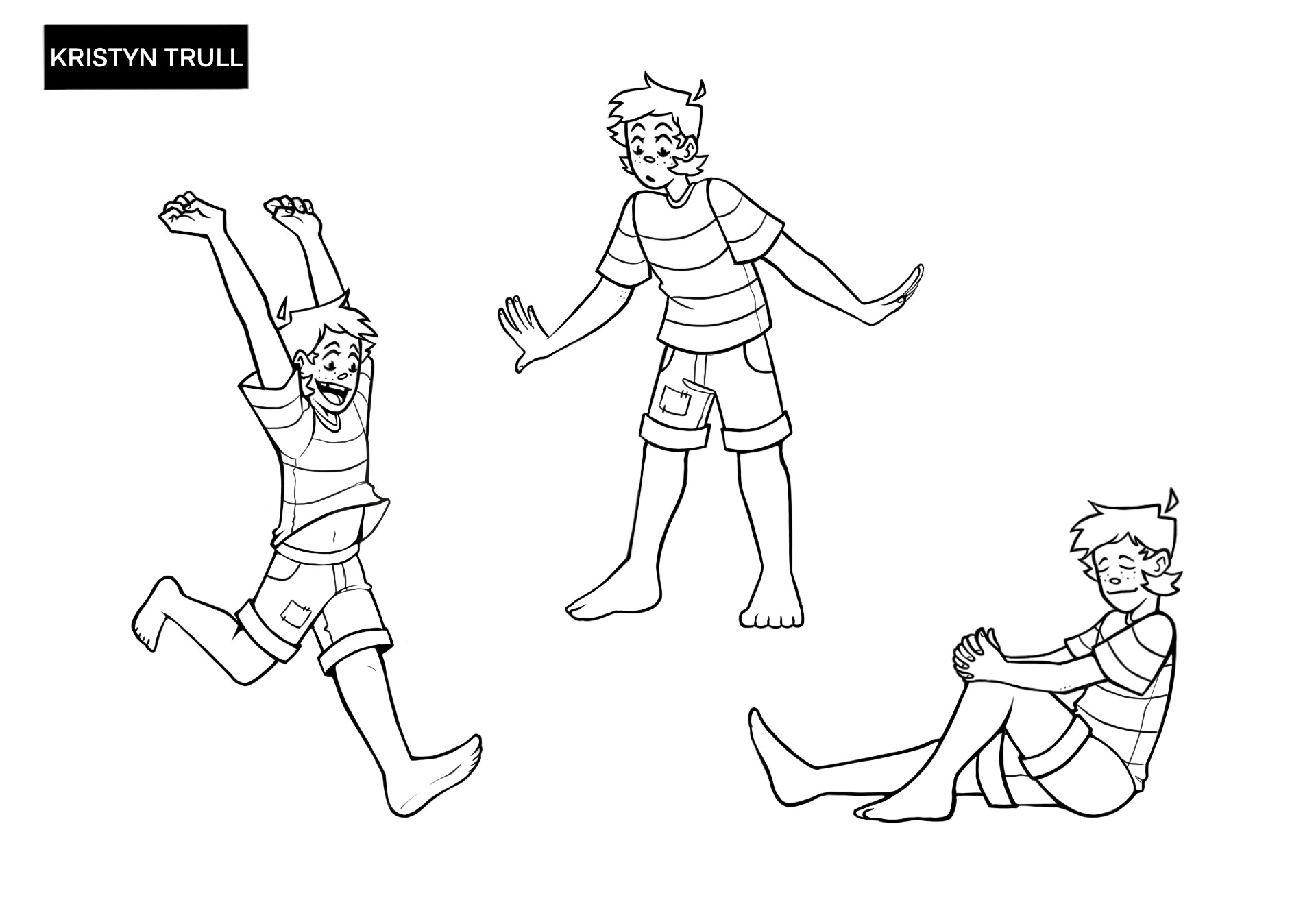 ArtStation - Dynamic Poses: Baylee