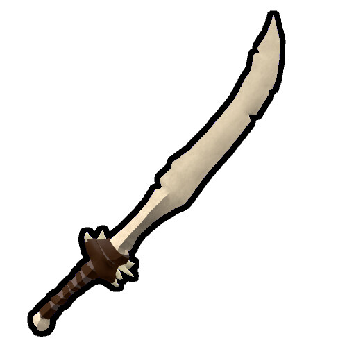 ArtStation - Bone Scimitar