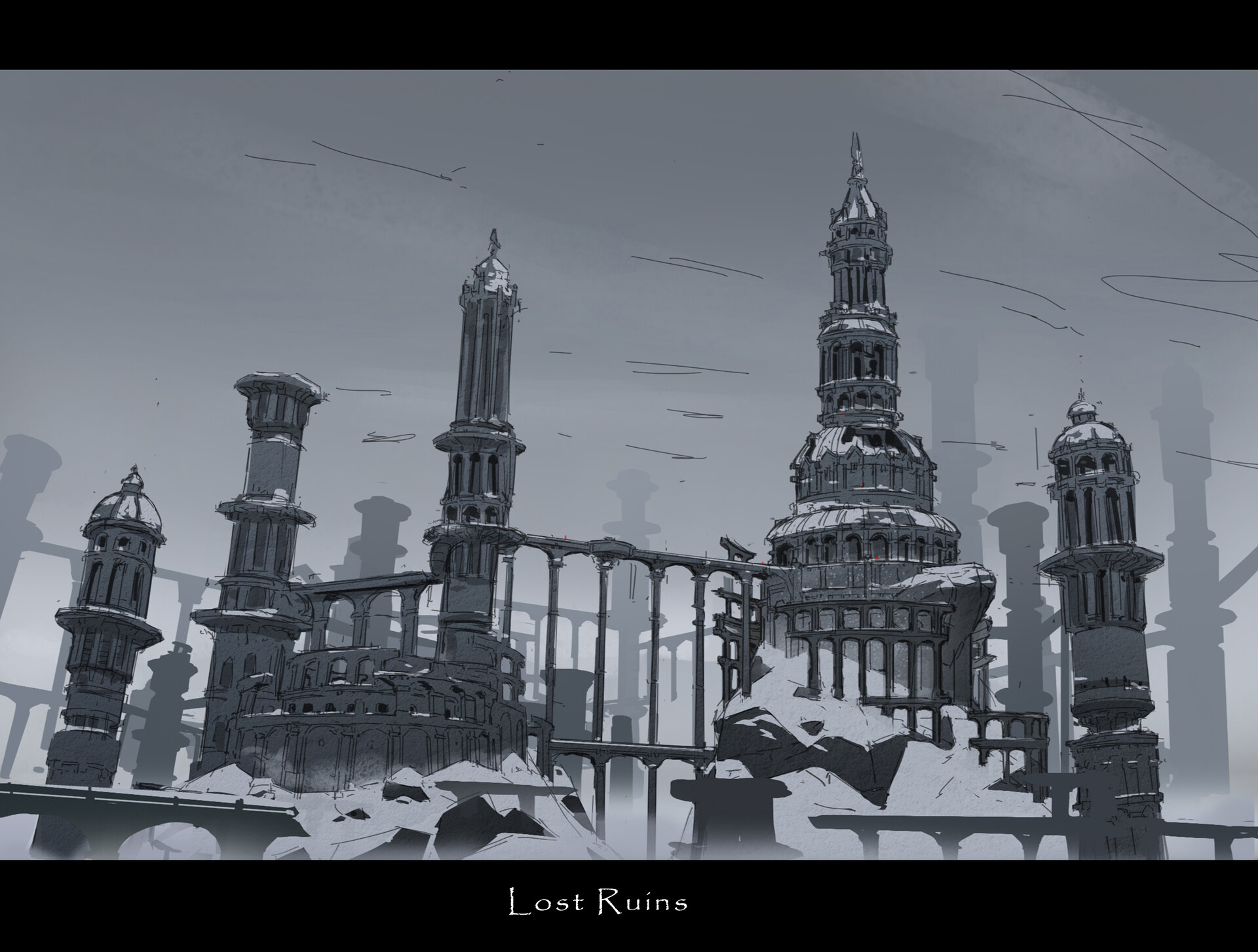 ArtStation - Lost Ruins