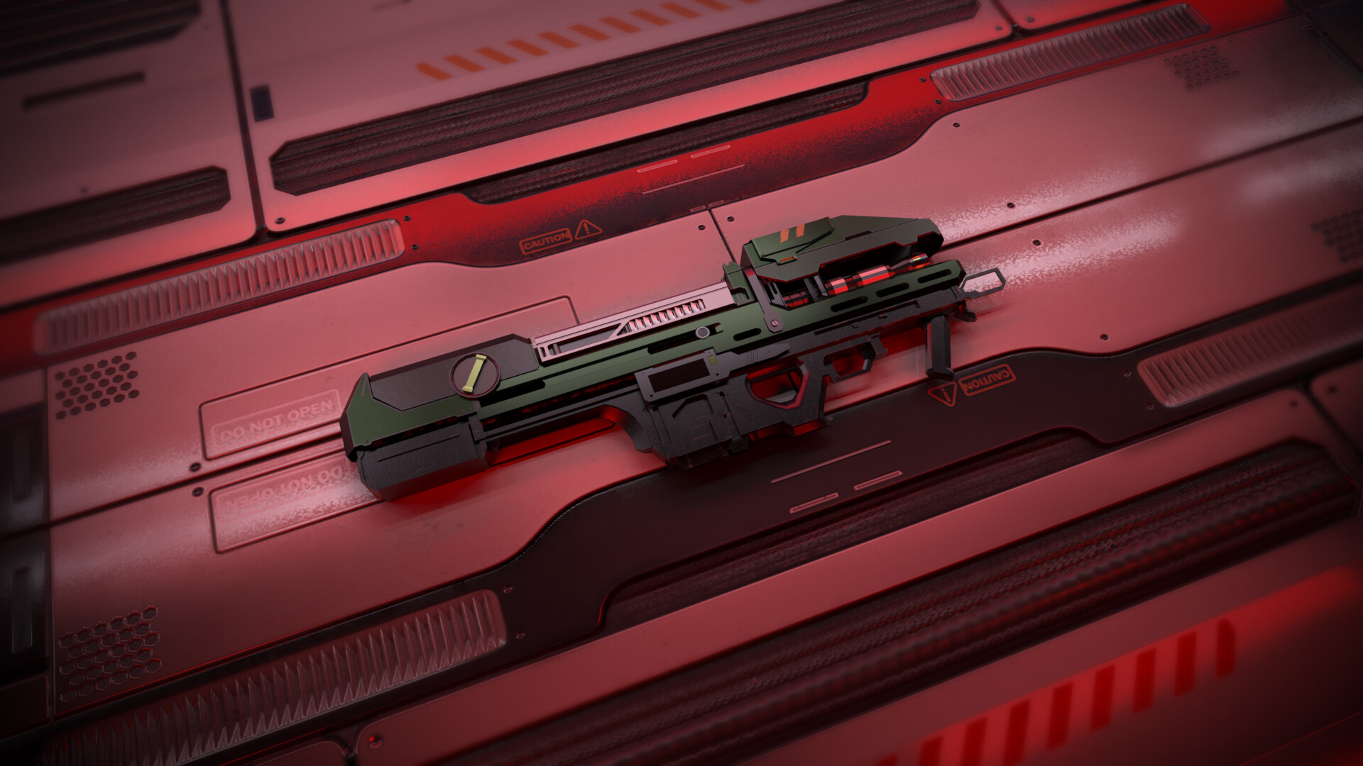 ArtStation - Halo Sci-fi weapon