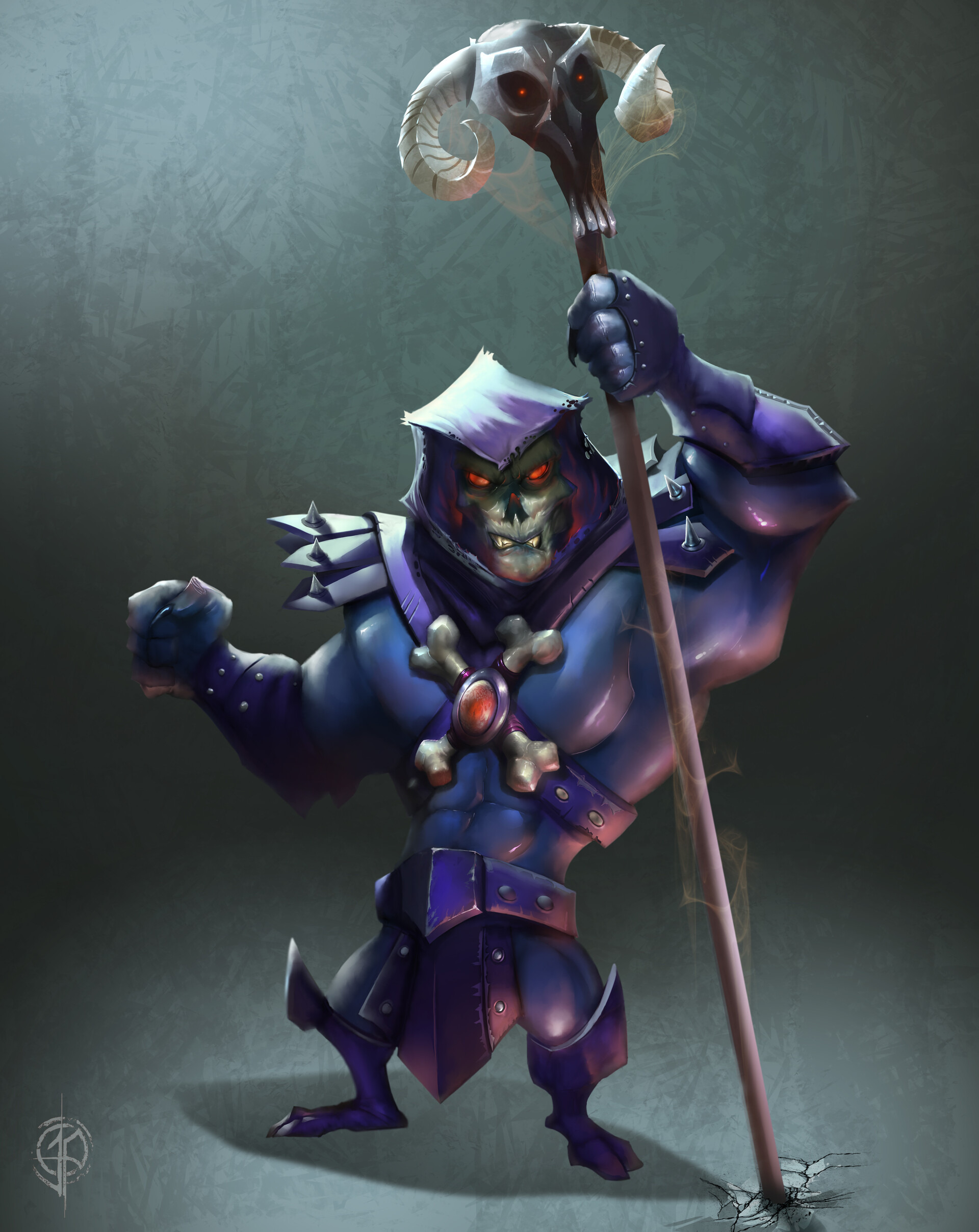 ArtStation - SKELETOR fan-art
