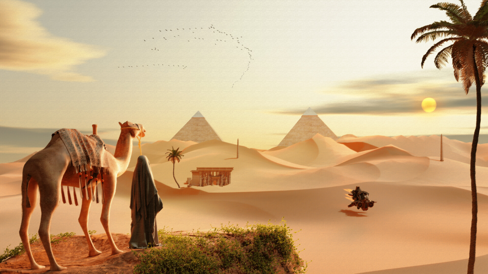 ArtStation - Desert Journey