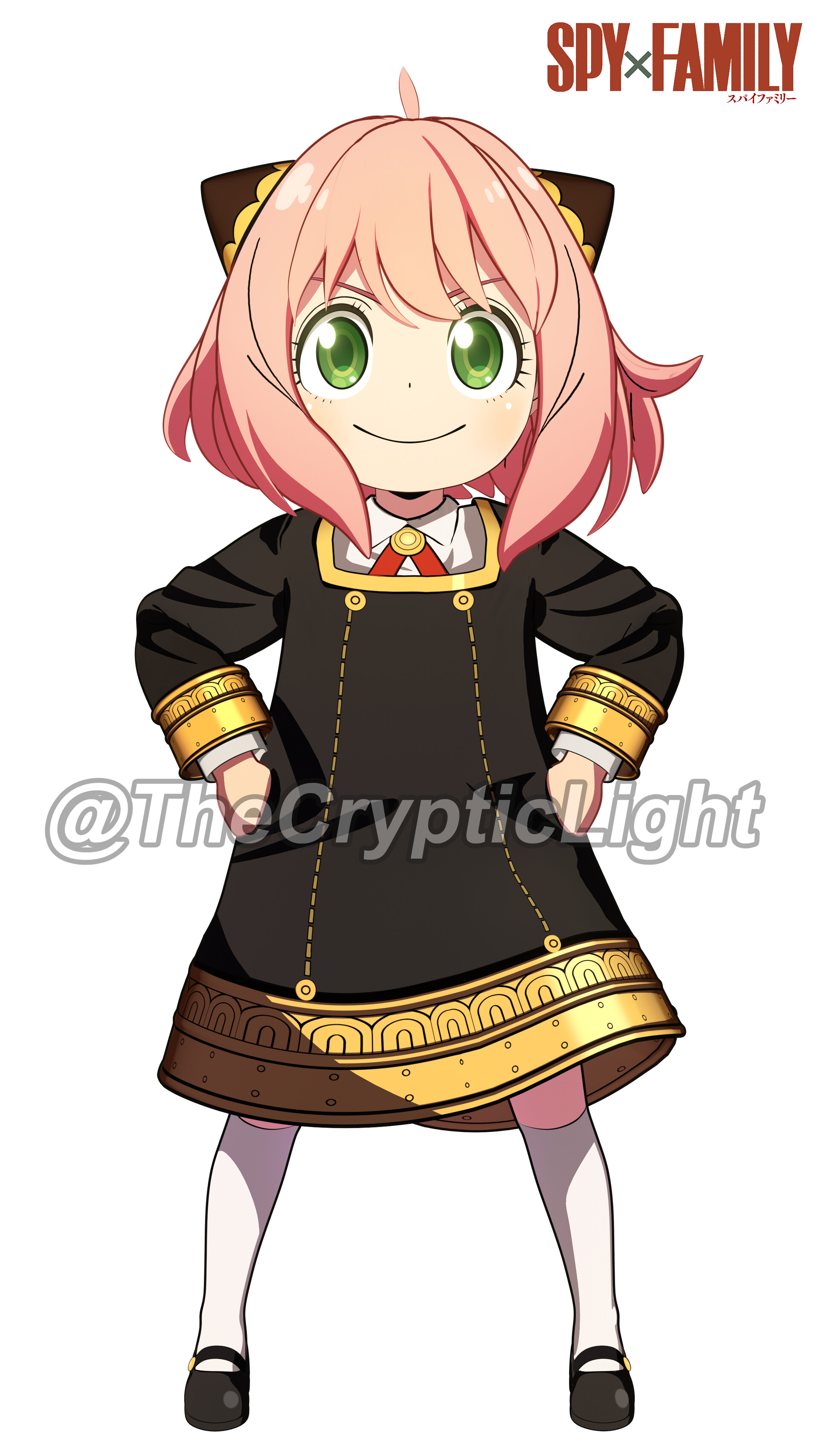 ArtStation - Anya Forger 3D Model Render