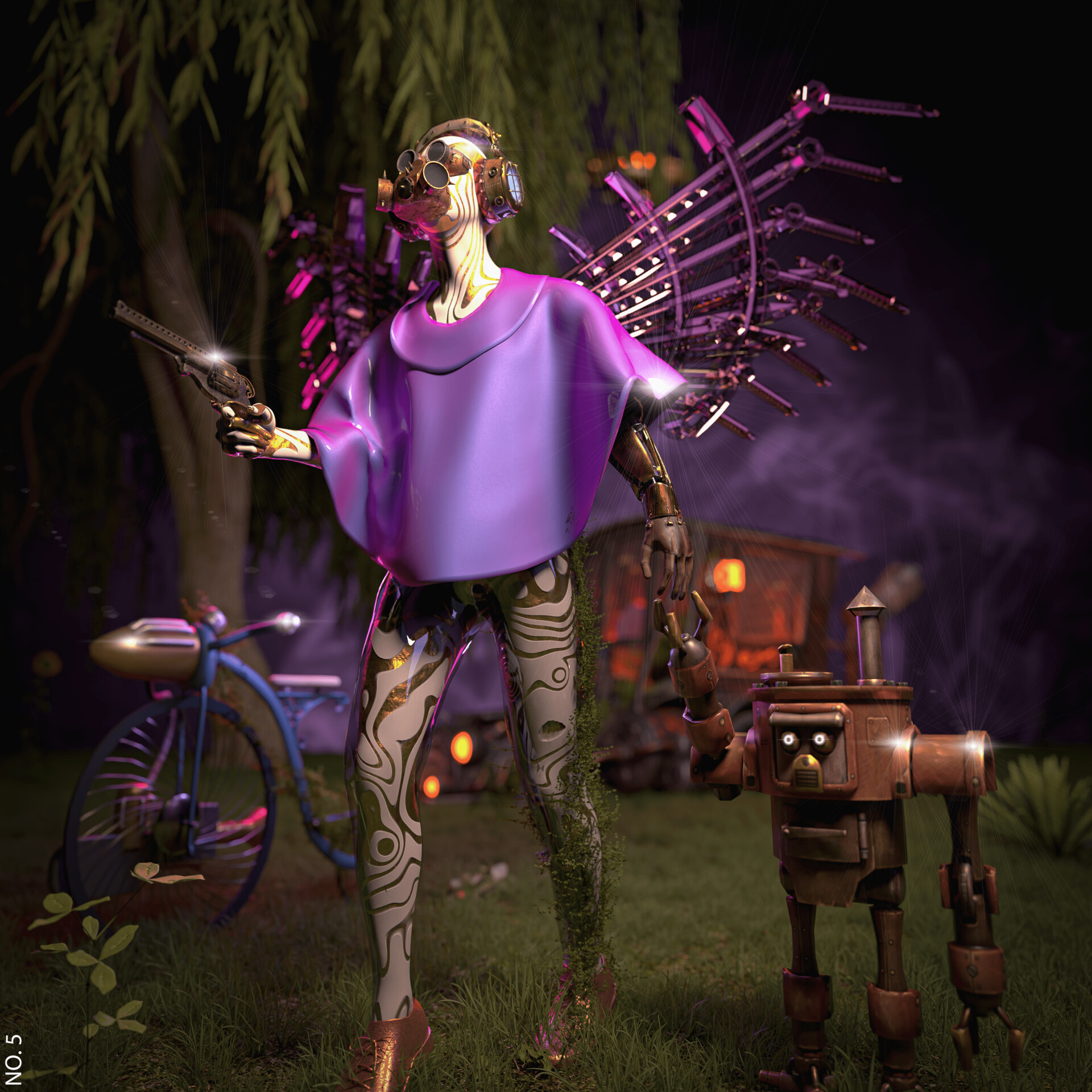 ArtStation - Steampunk Angel - Volume 2