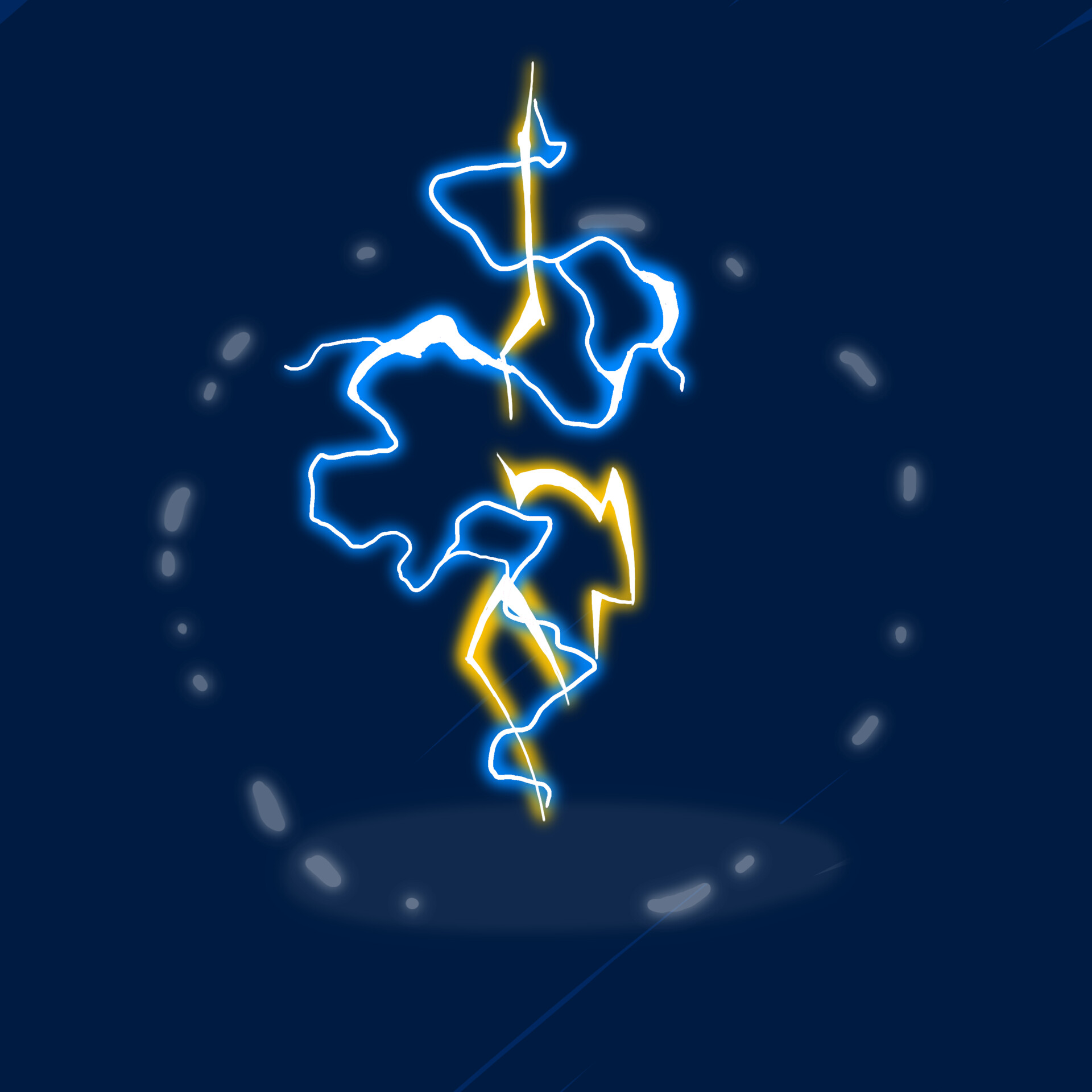 ArtStation - Electric frame animation