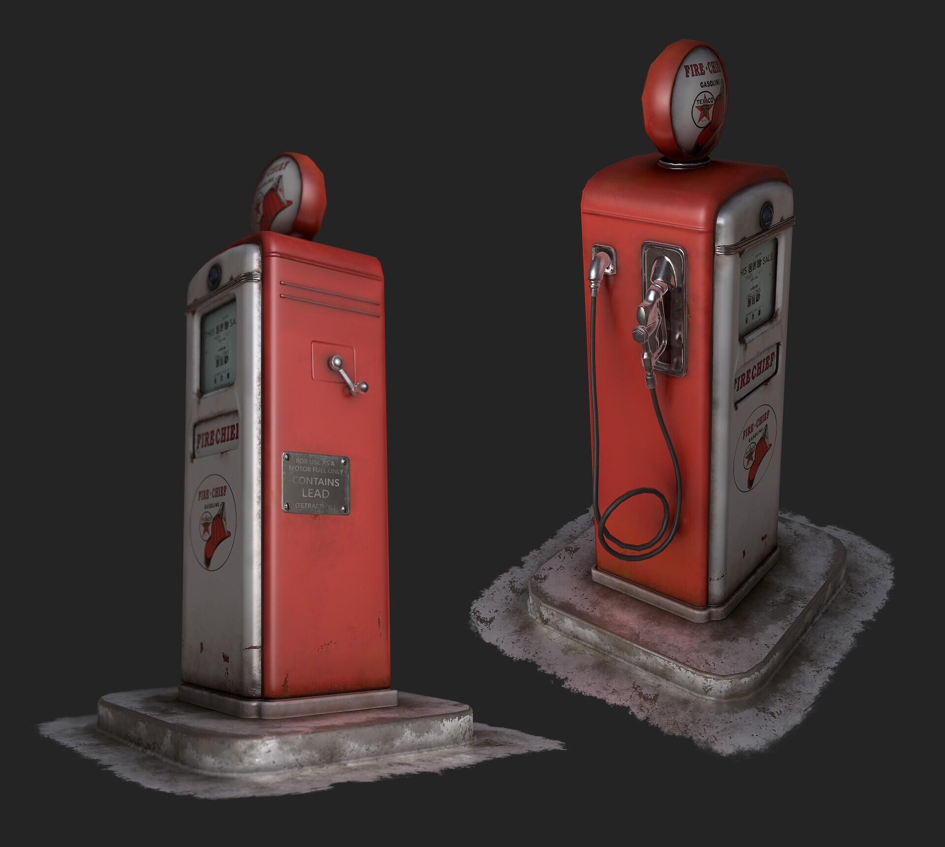 ArtStation - Petrol Pump