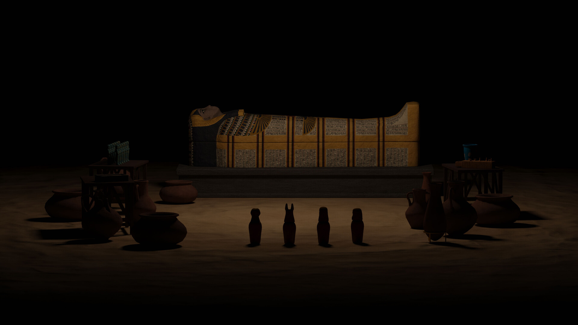 ArtStation - Amos Rex Glory of Egypt: The Tomb