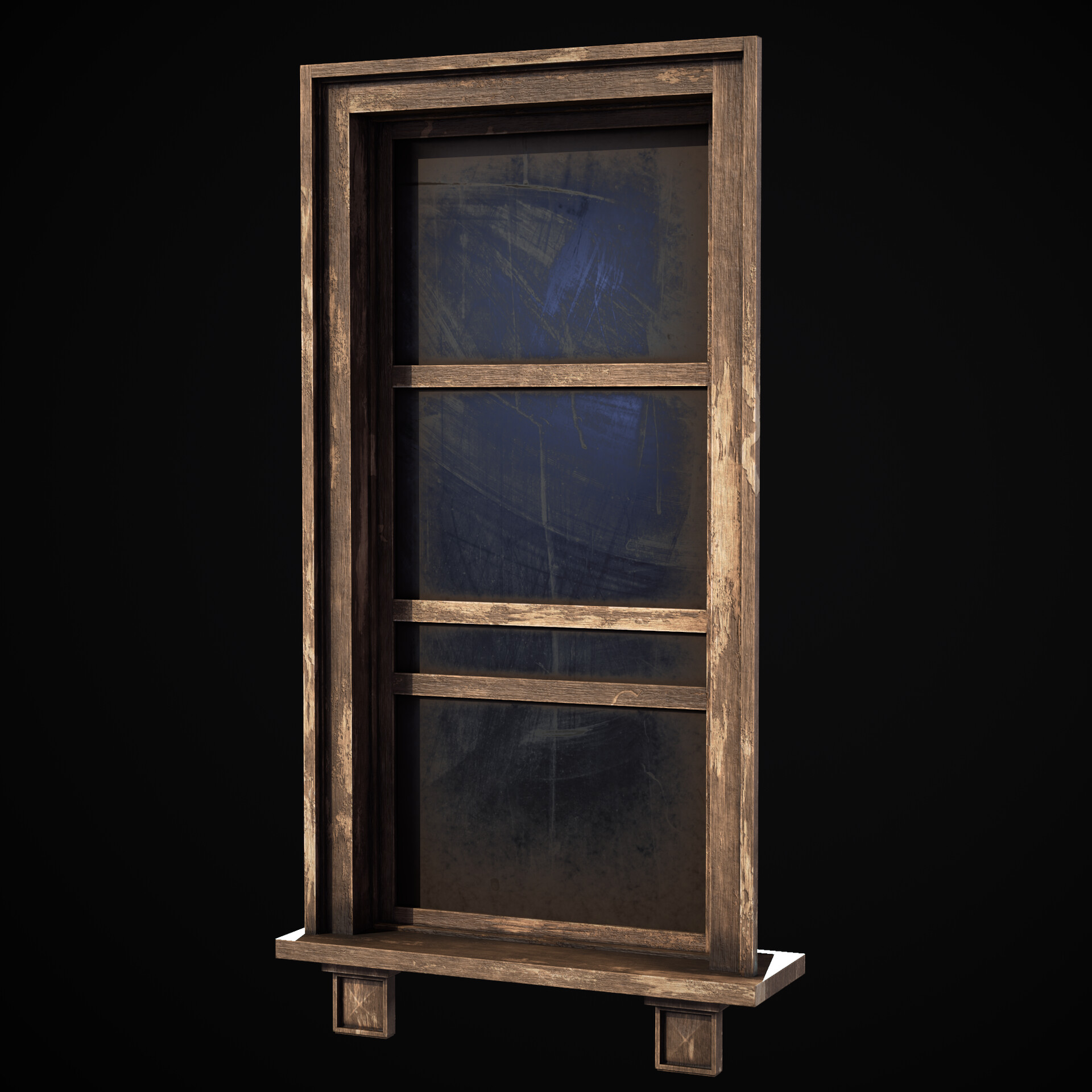 ArtStation - Wooden Window