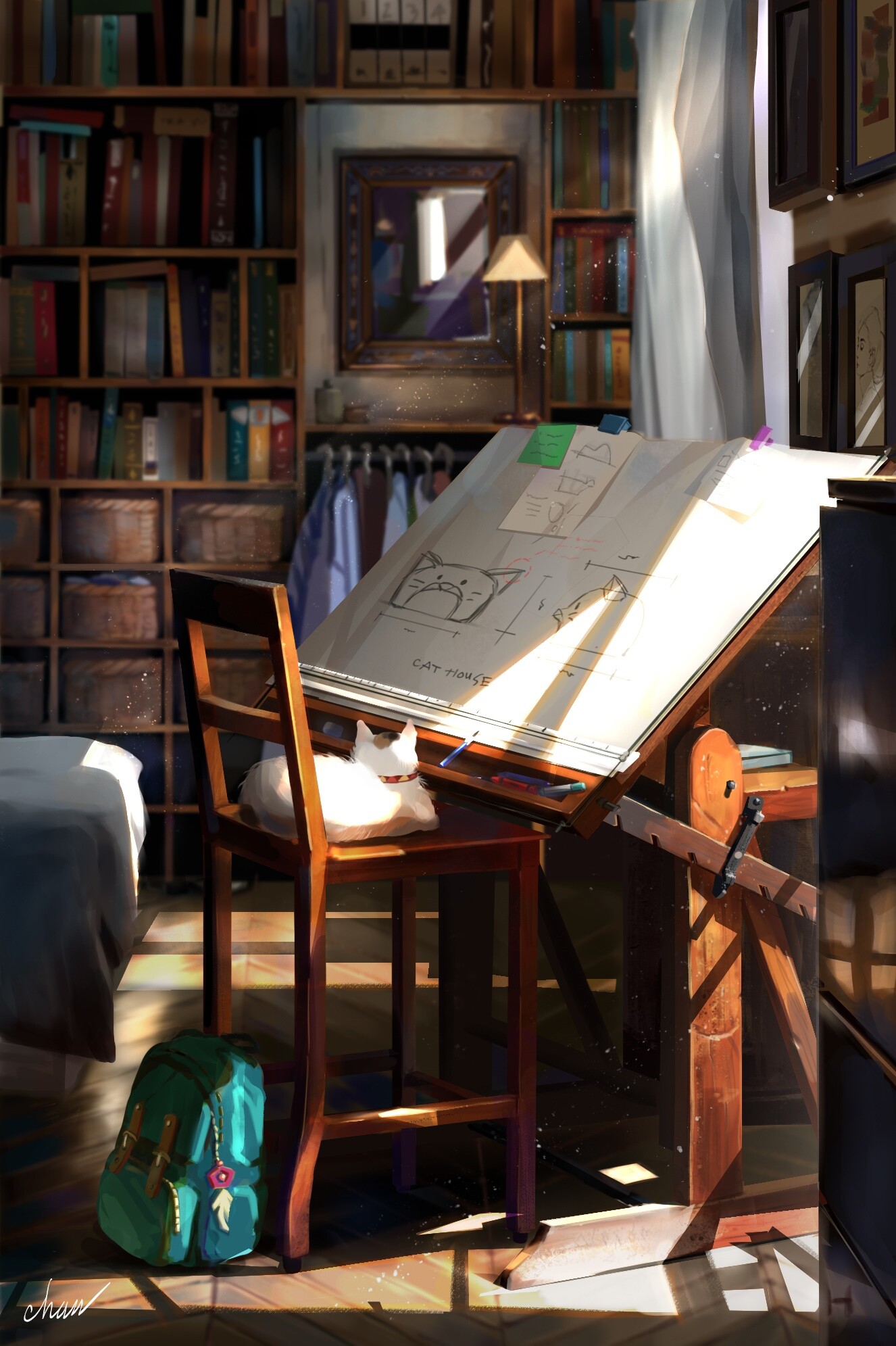 ArtStation - Background Study 01