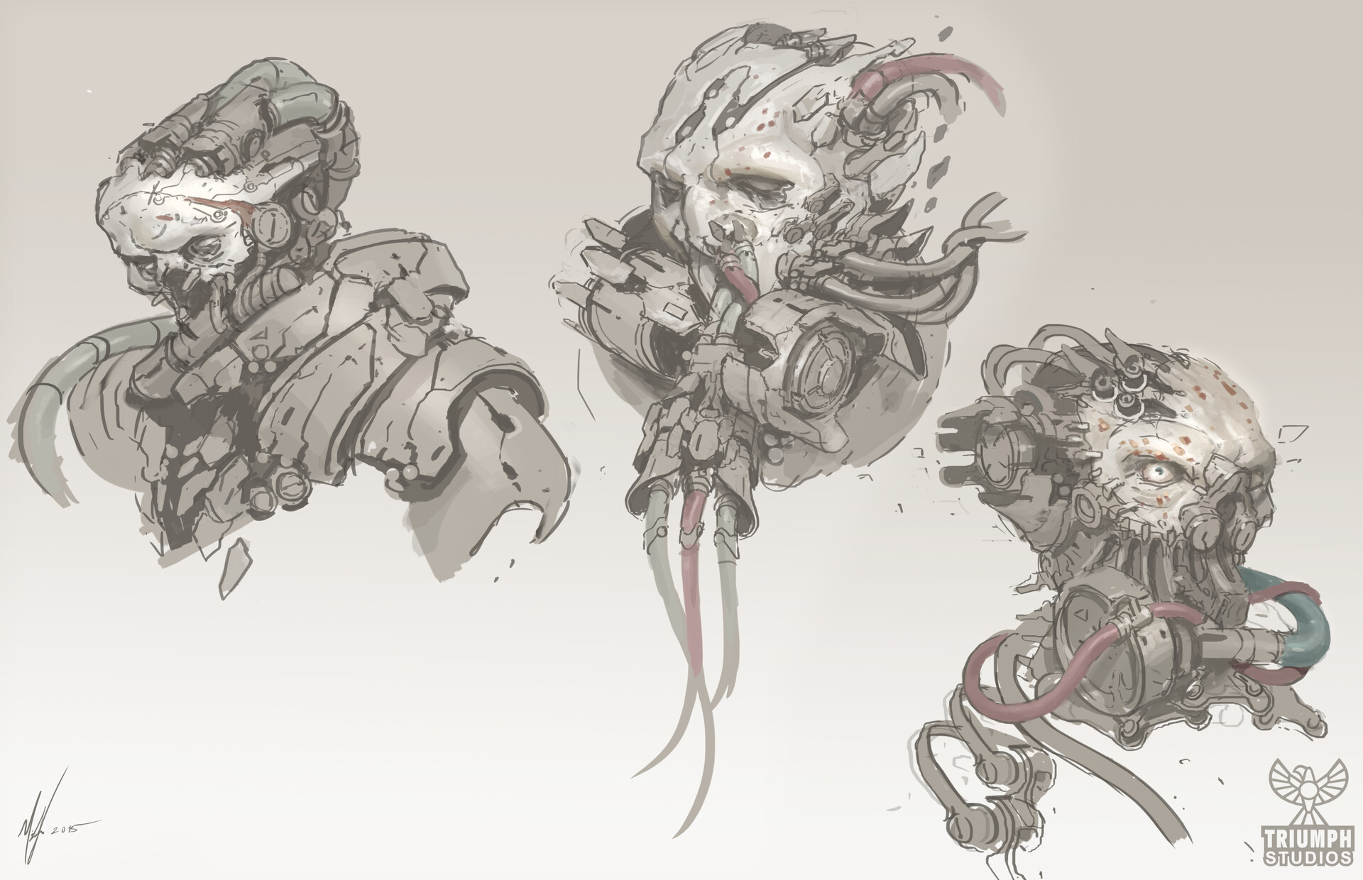 Michal Kus - Age of Wonders: Planetfall - Assembly faction concepts