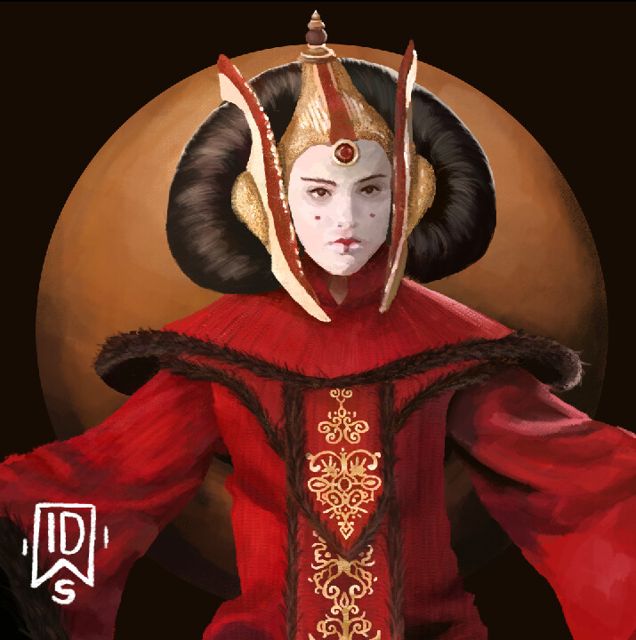 ArtStation - Queen Amidala