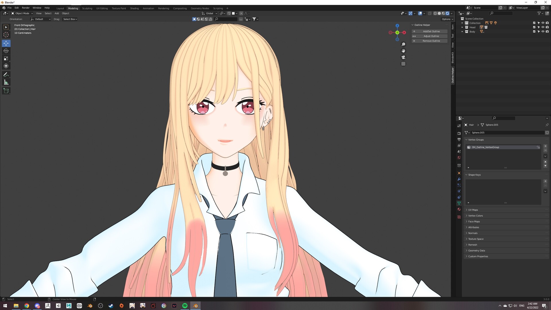 Krelian - Marin Kitagawa 3D Art