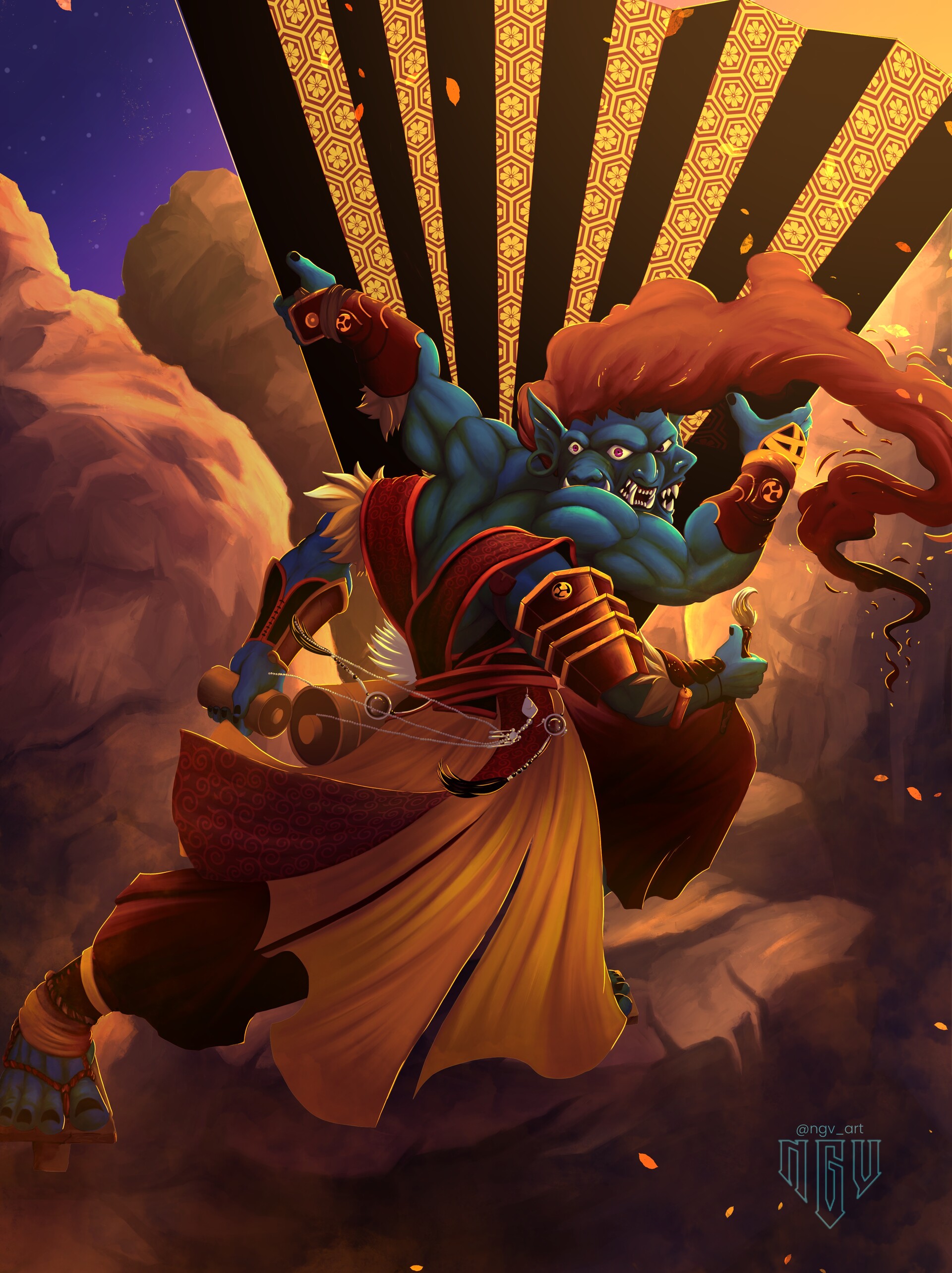 ArtStation - Demon air