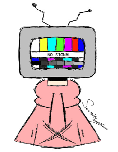 tv head drawing base