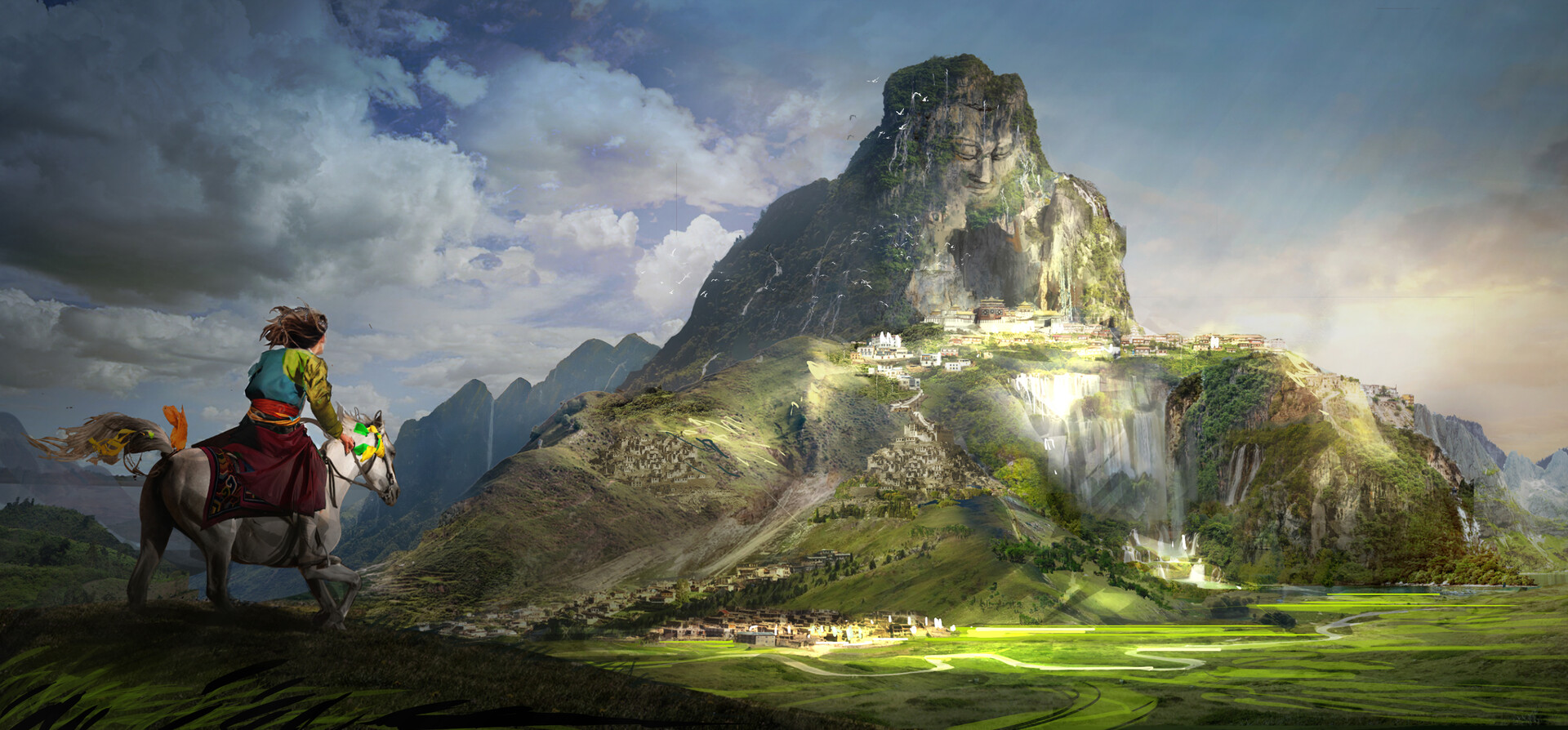 ArtStation - Legend of Kham - The journey