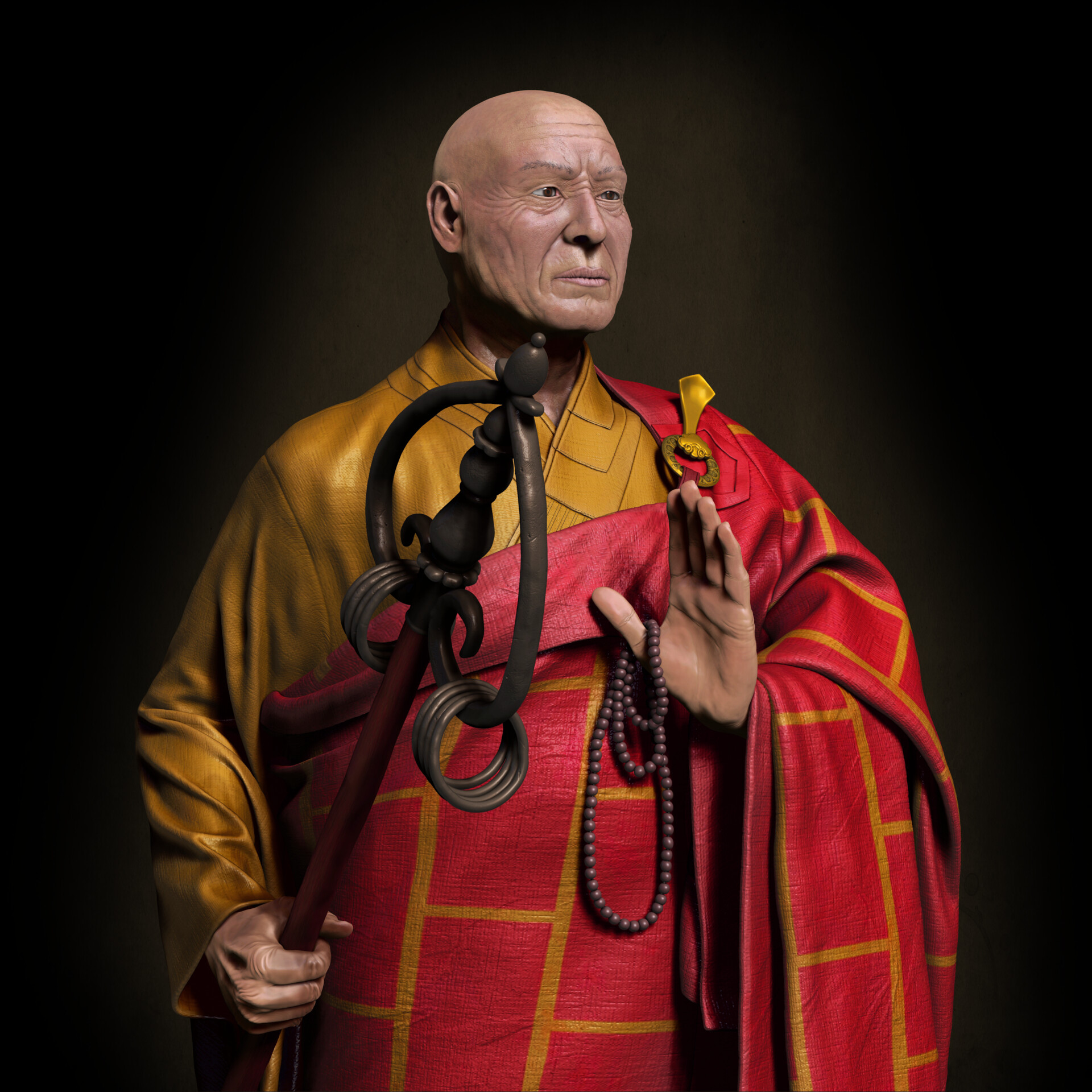 ArtStation - 方丈 Tang monk