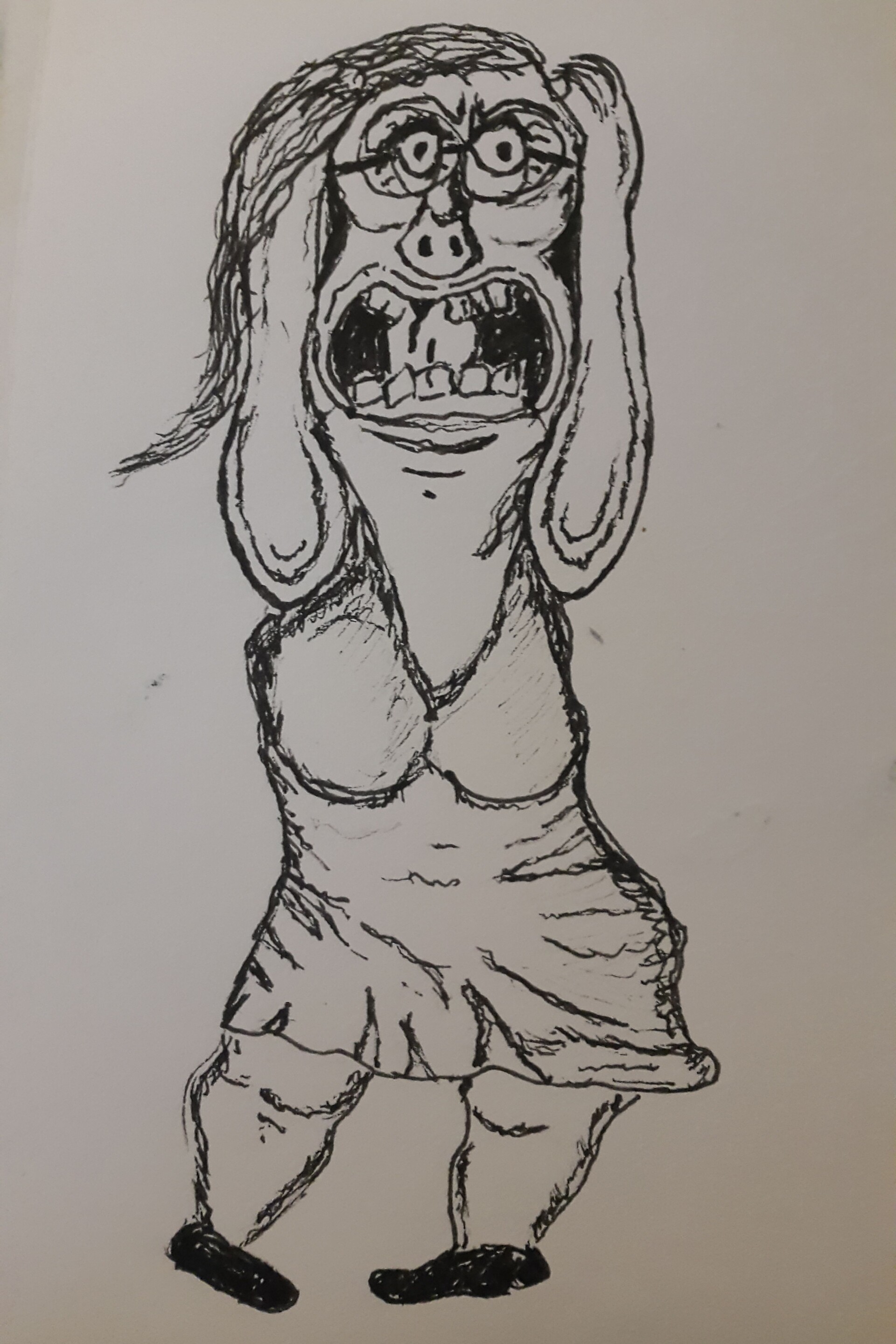 ArtStation - Screaming Lady