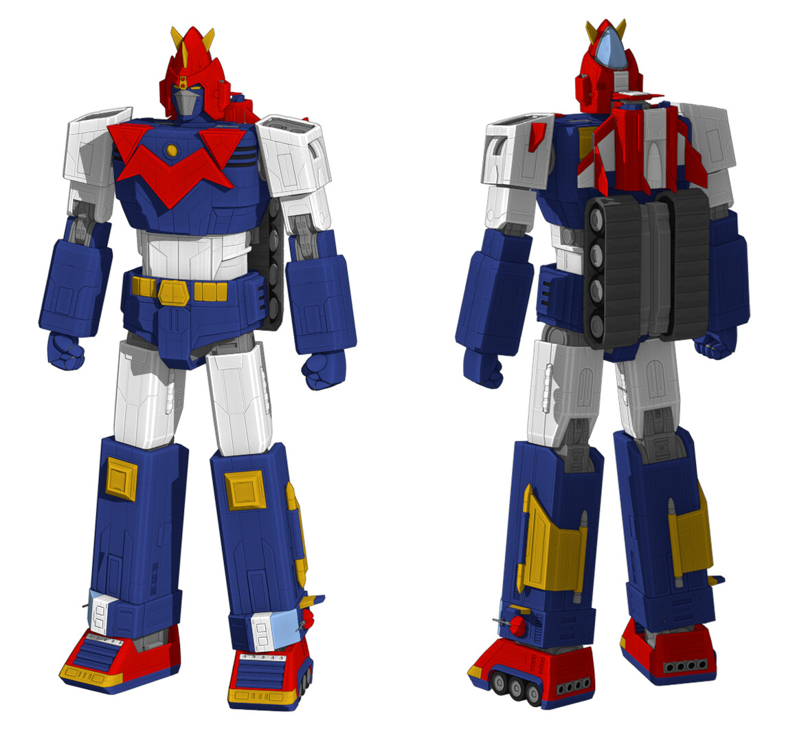 ArtStation Voltes V Blender Workbench Render, 55% OFF